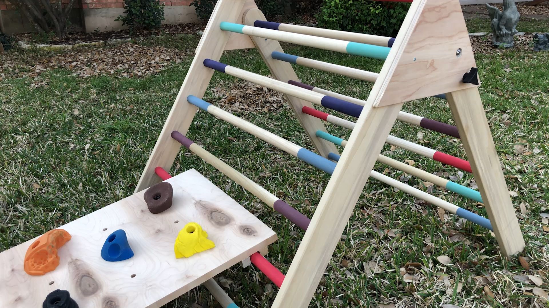 How to Make a Kids Wooden Climber (Pikler Triangle) : 17 Steps (with ...