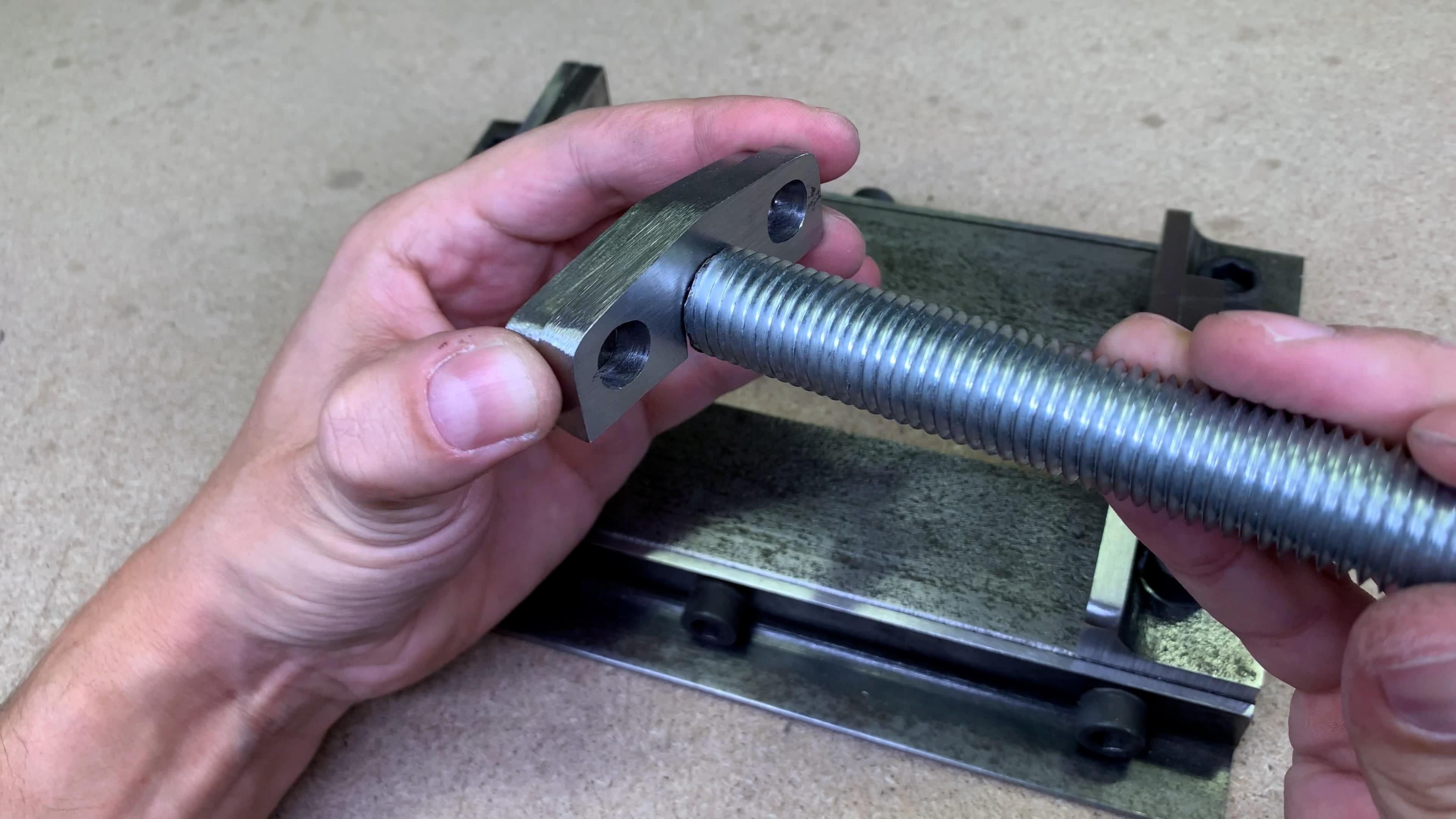 Make a Drill Press Vise Without Welding : 14 Steps (with Pictures ...