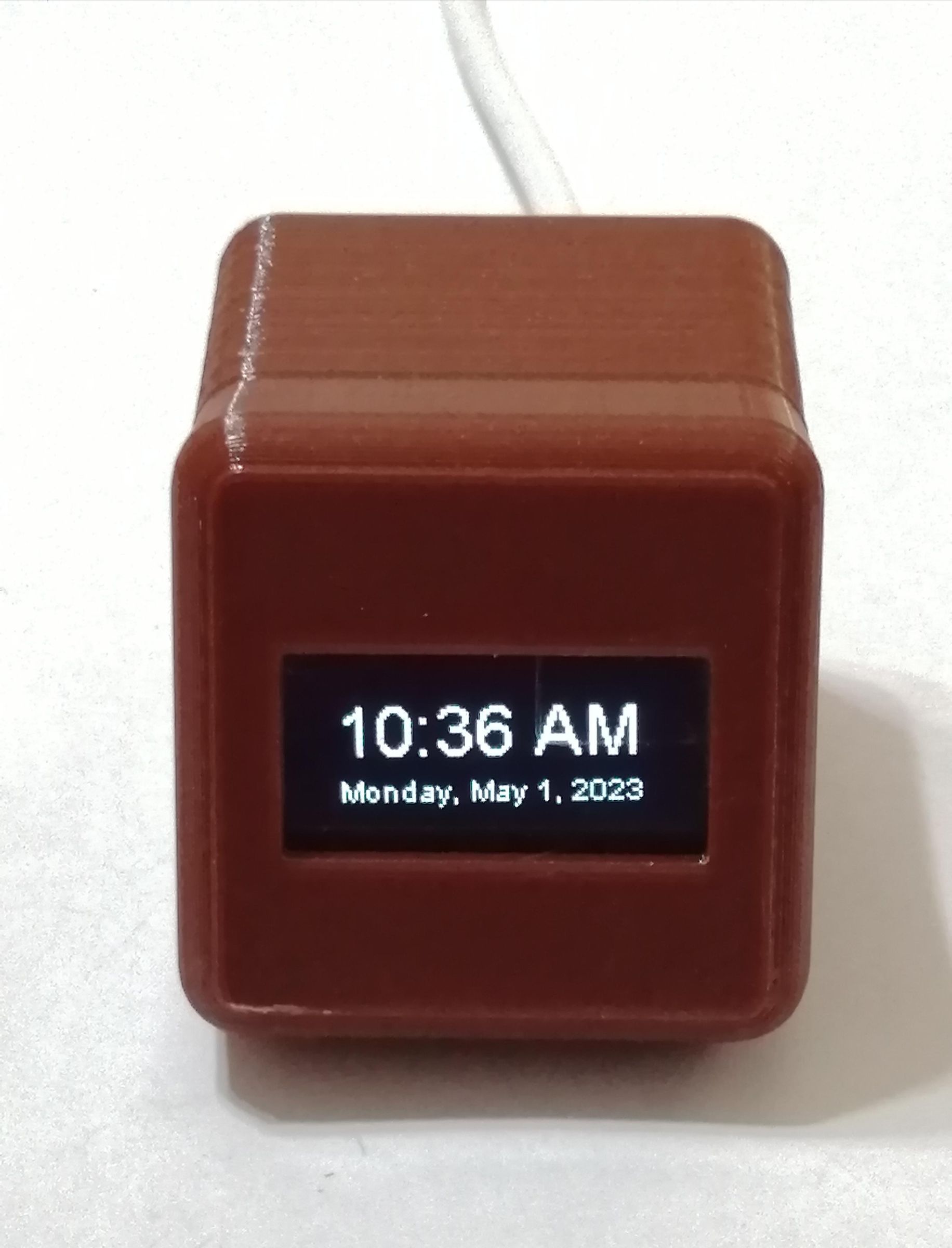Simplest ESP8266 Local Time Internet Clock With OLED : 4 Steps (with Pictures) - Instructables