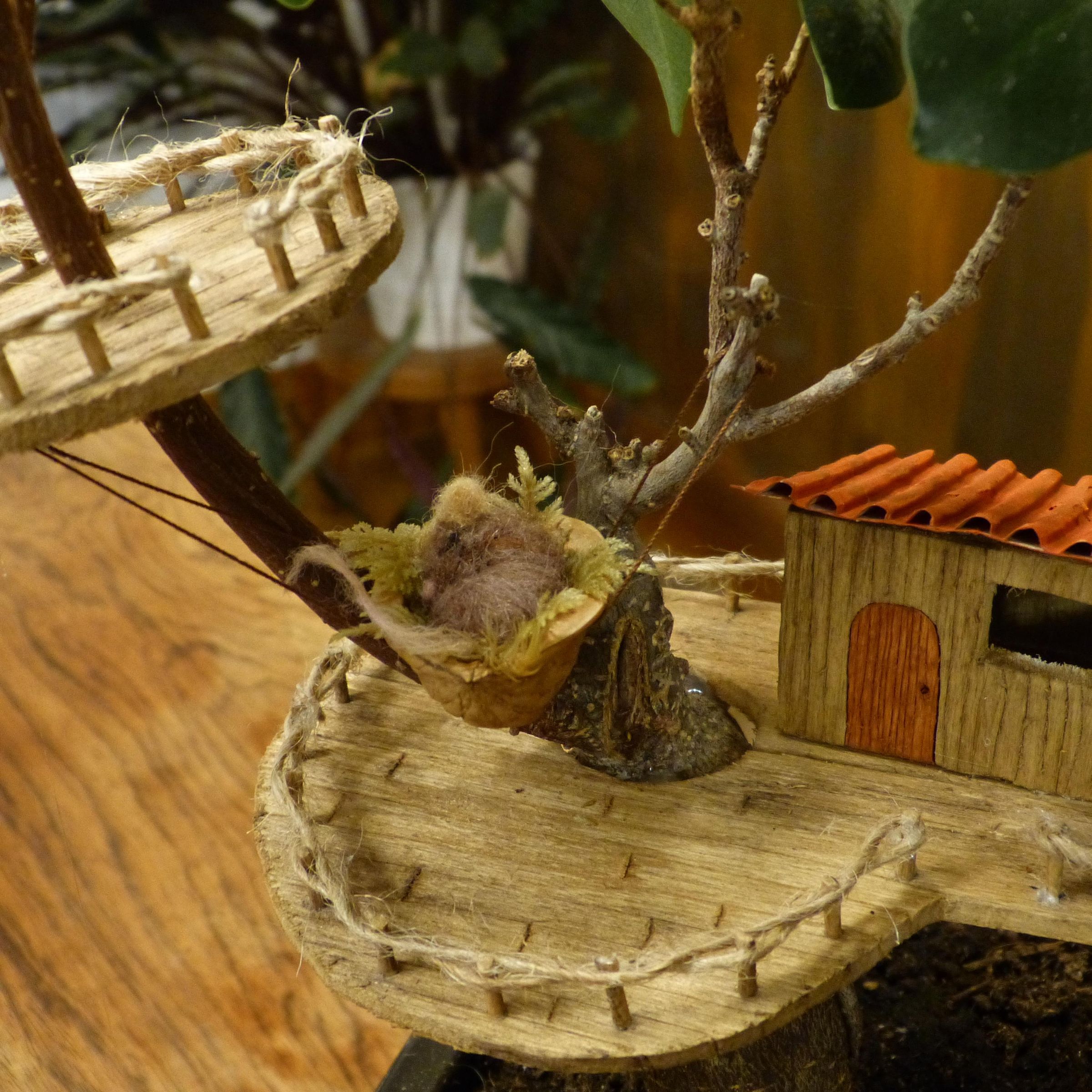 Houseplant Treehouse & Tiny Mouse : 15 Steps (with Pictures ...
