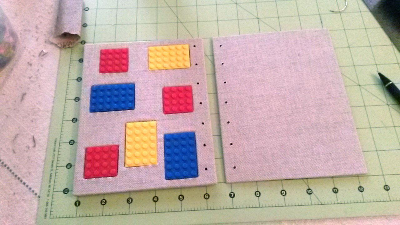 2 LEGO Journals - Coptic Bookbinding : 22 Steps (with Pictures ...