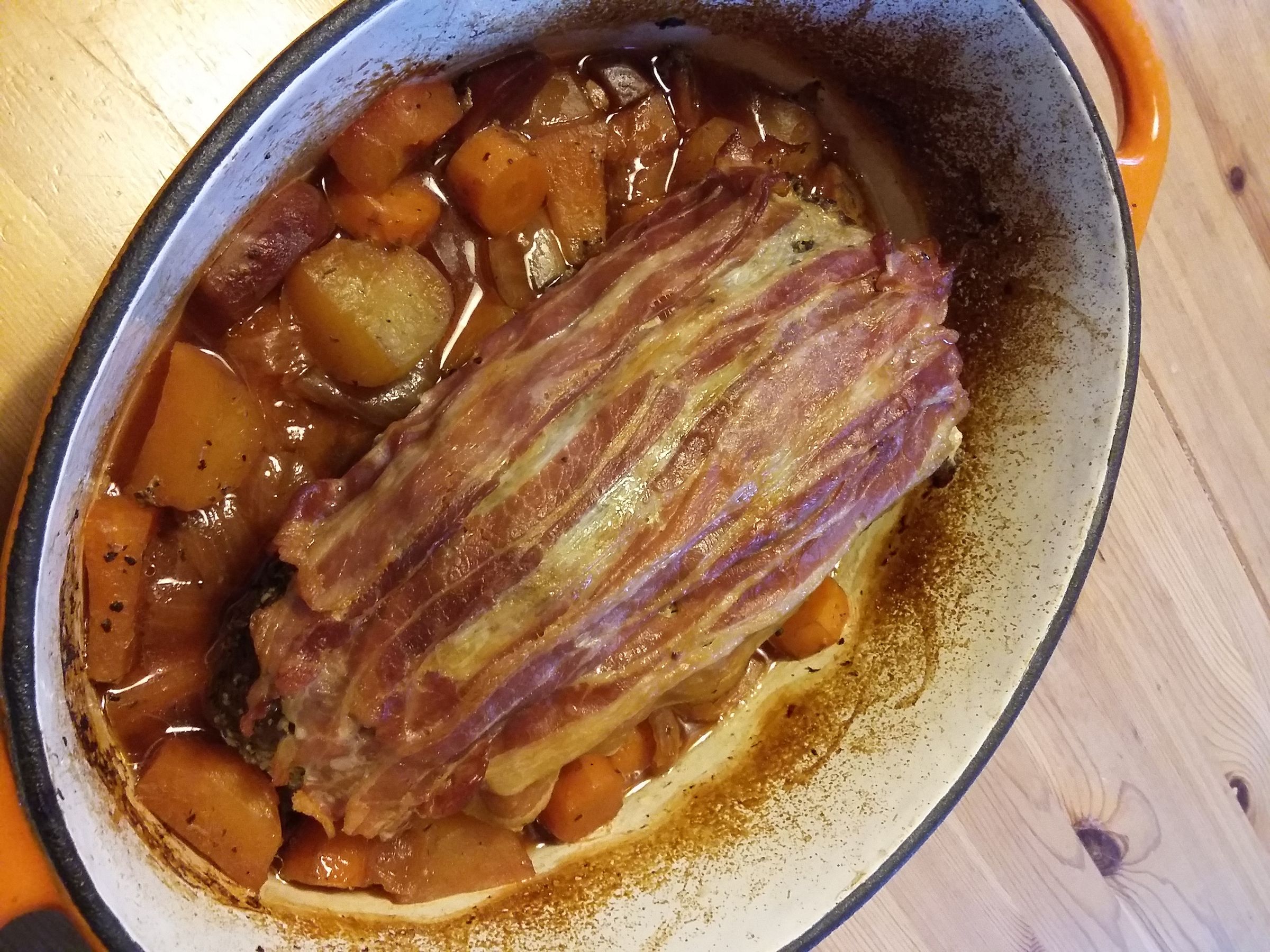 Cooked Moose Meat