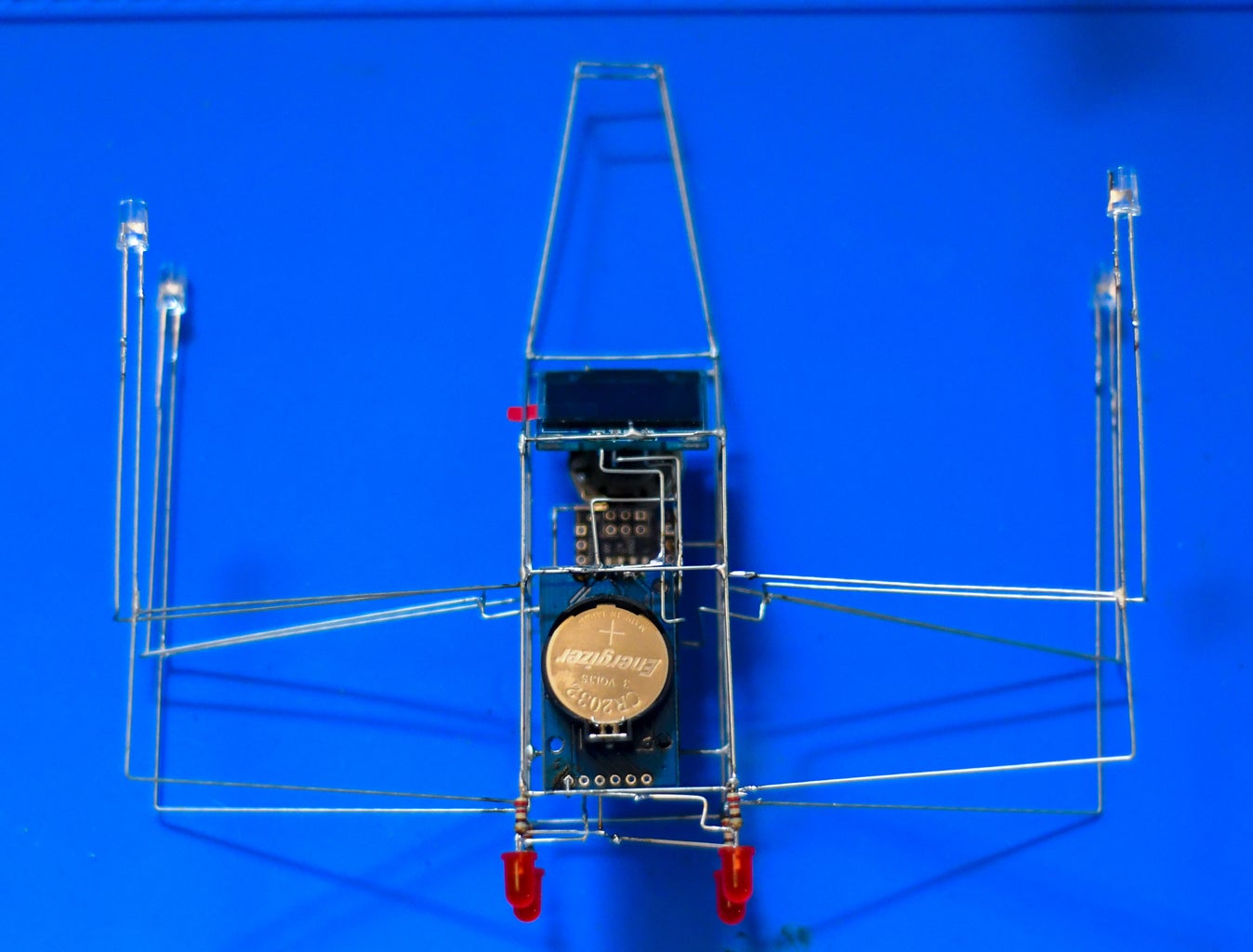 Wireframe X Wing Clock 8 Steps With Pictures Instructables