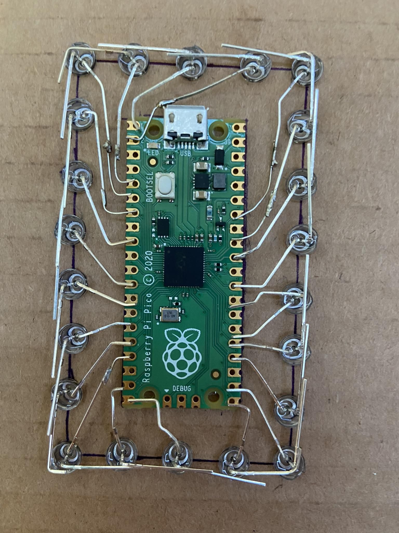 Raspberry Pi Pico LED Badge : 9 Steps (with Pictures) - Instructables