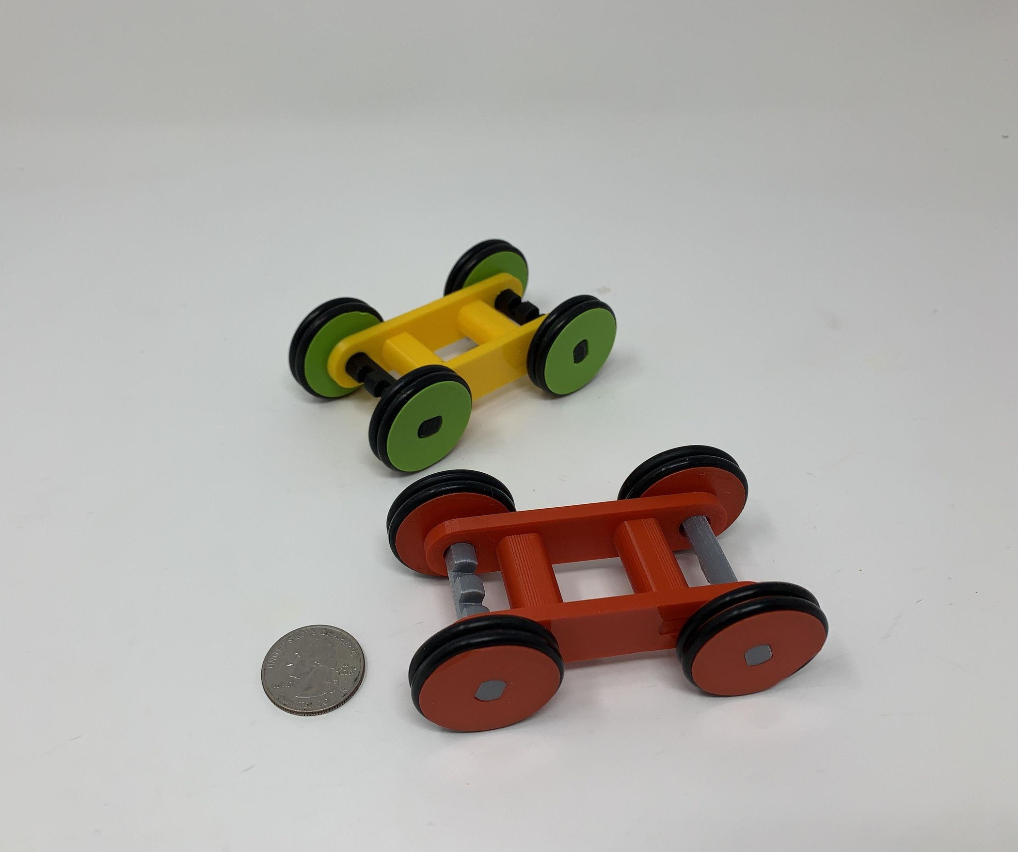 Designing a Simple 3D Printed Rubber Band Car Using FreeCAD : 4 Steps ...