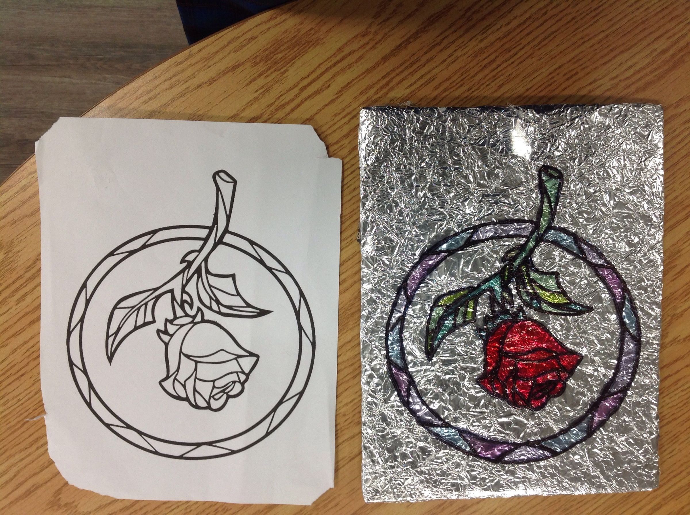 Tin Foil Stained Glass : 7 Steps - Instructables