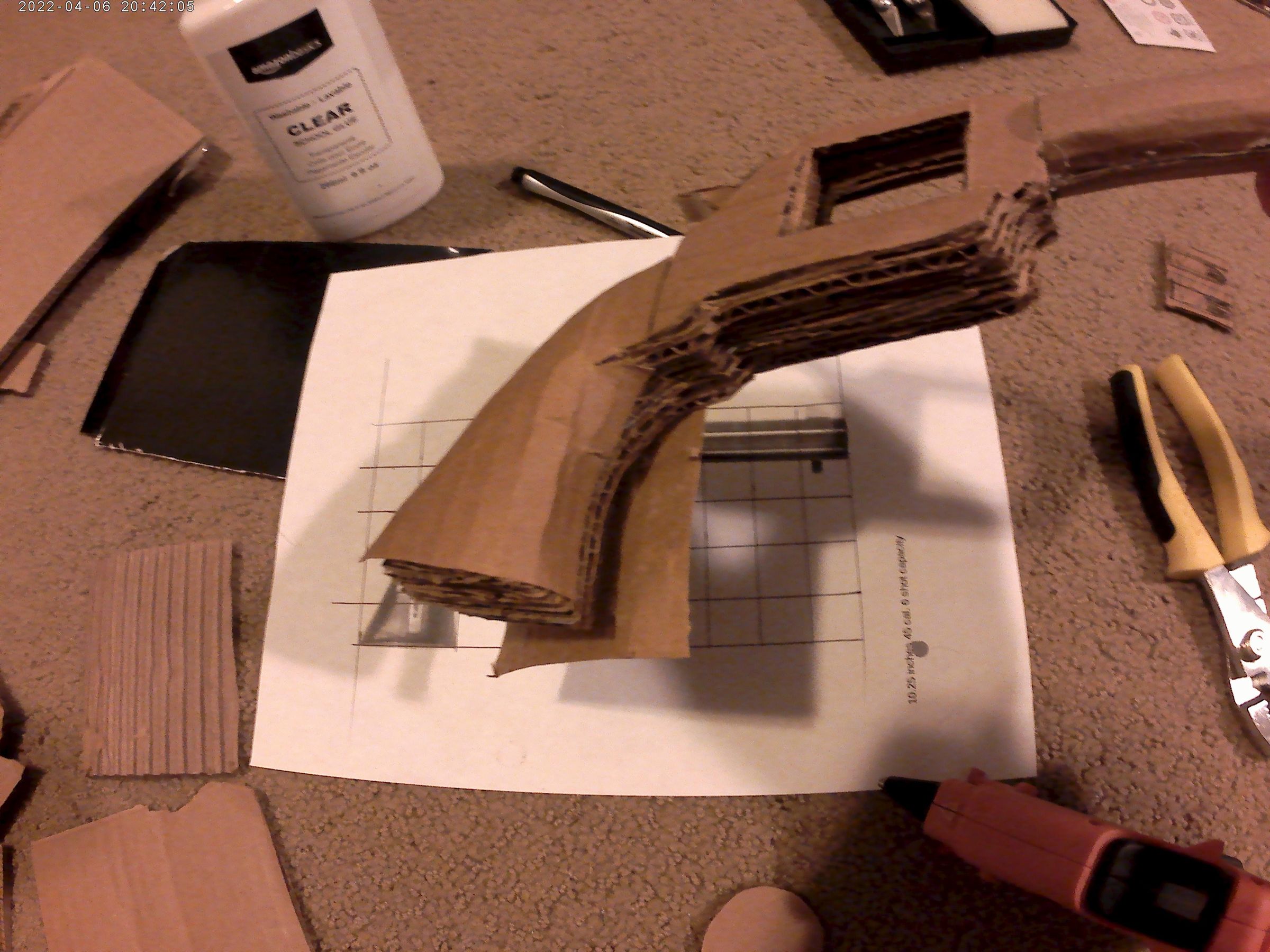 Cardboard SAA Colt .45 : 5 Steps - Instructables