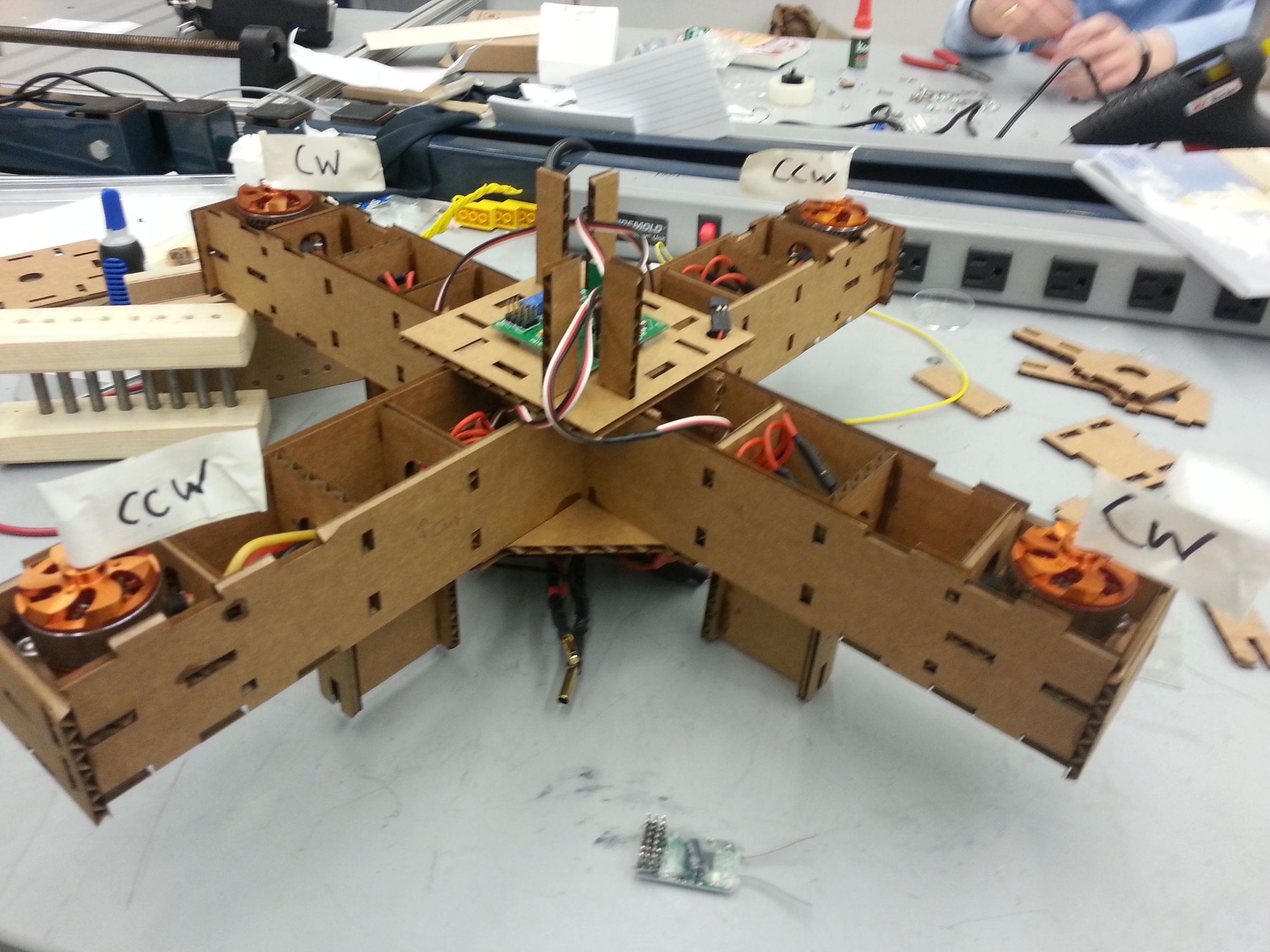 Autonomous, Cardboard, Rasberry Pi Controlled QuadCopter : 30 Steps ...