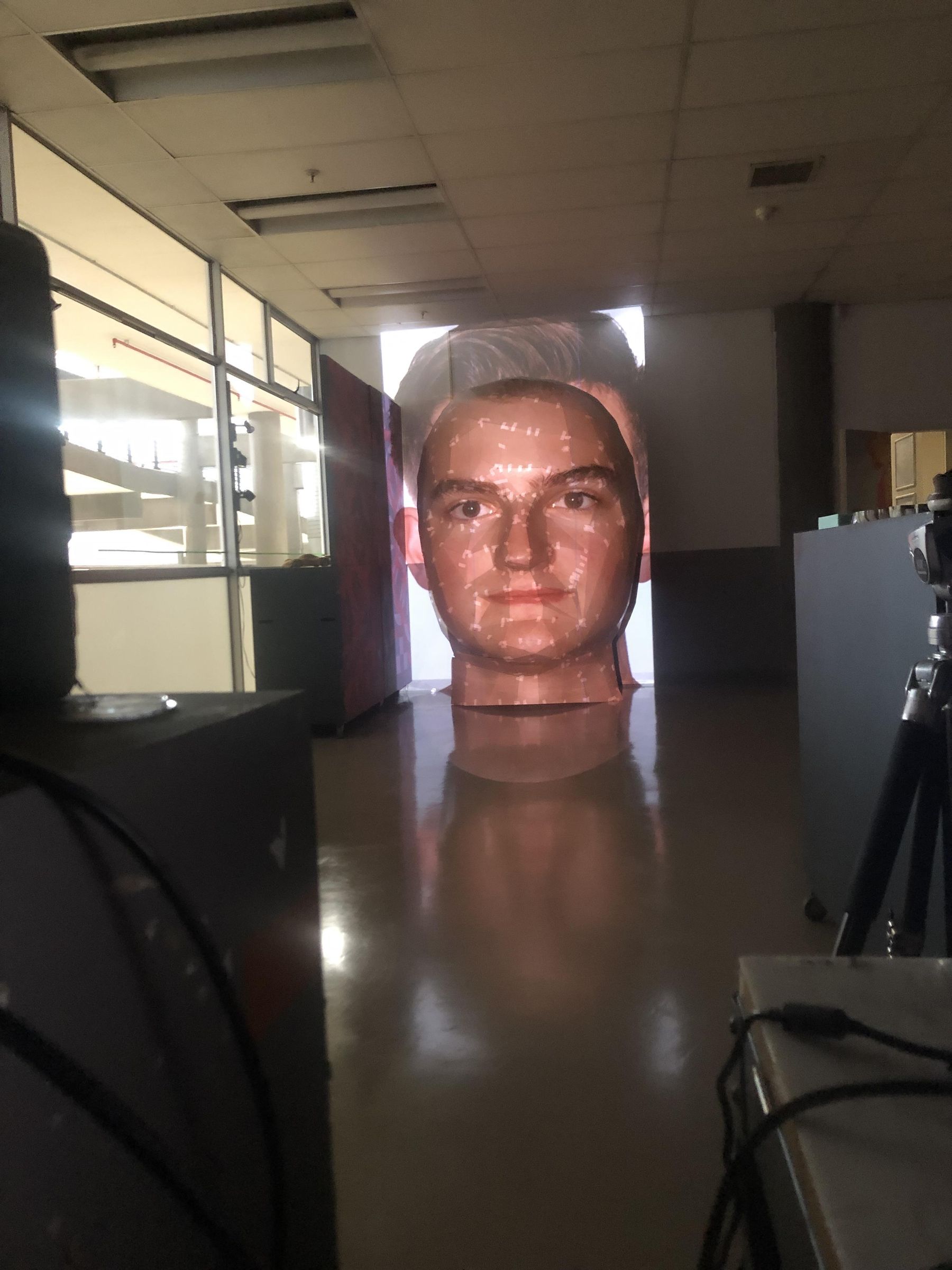 Big Head Sculpture: Projection Mapping Art Project : 13 Steps (with ...