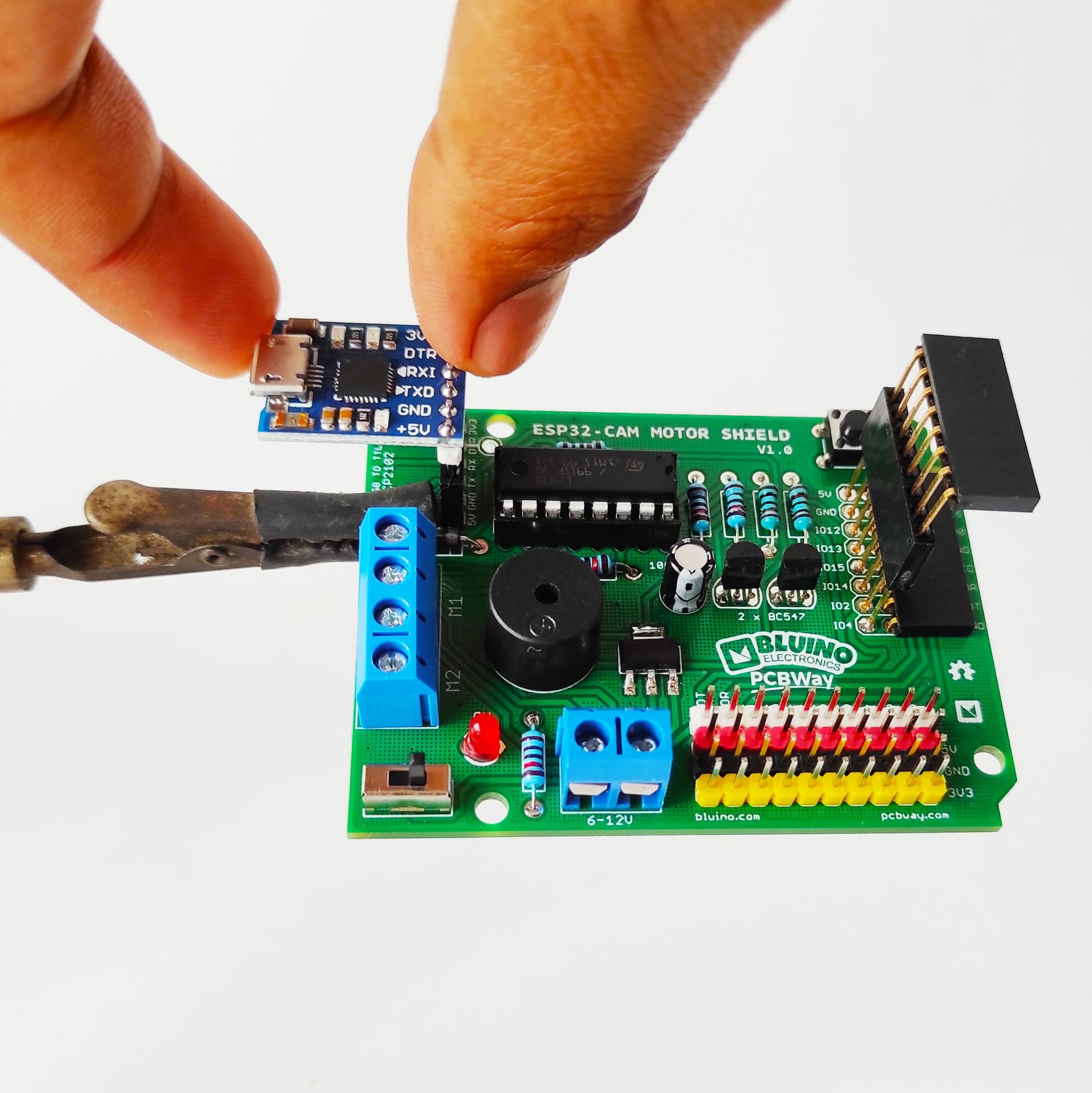 DIY ESP32 Camera Motor Shield - Wifi Camera Robot Car : 13 Steps (with ...