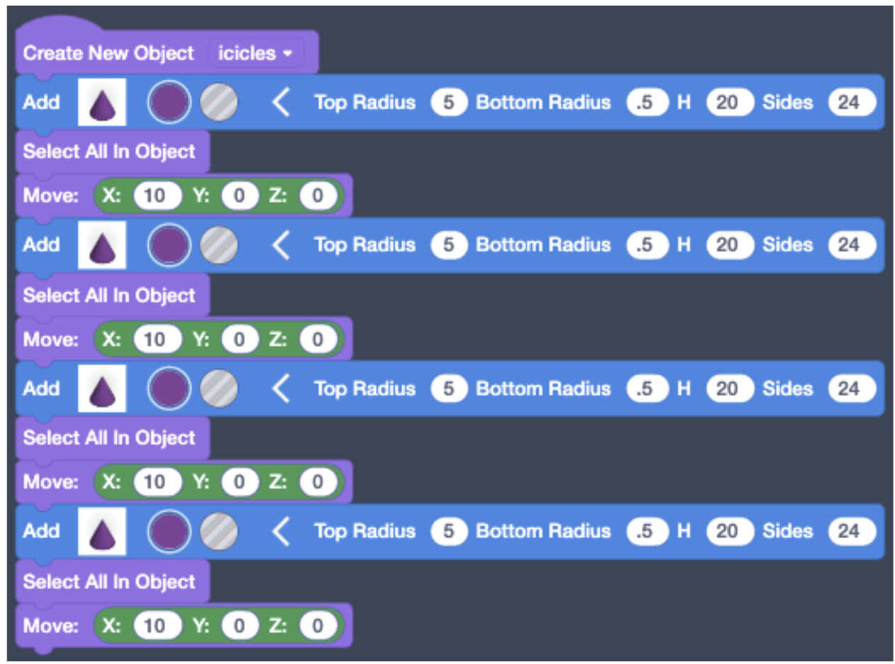 Designing Icicles With Codeblocks in Tinkercad : 18 Steps (with Pictures) - Instructables