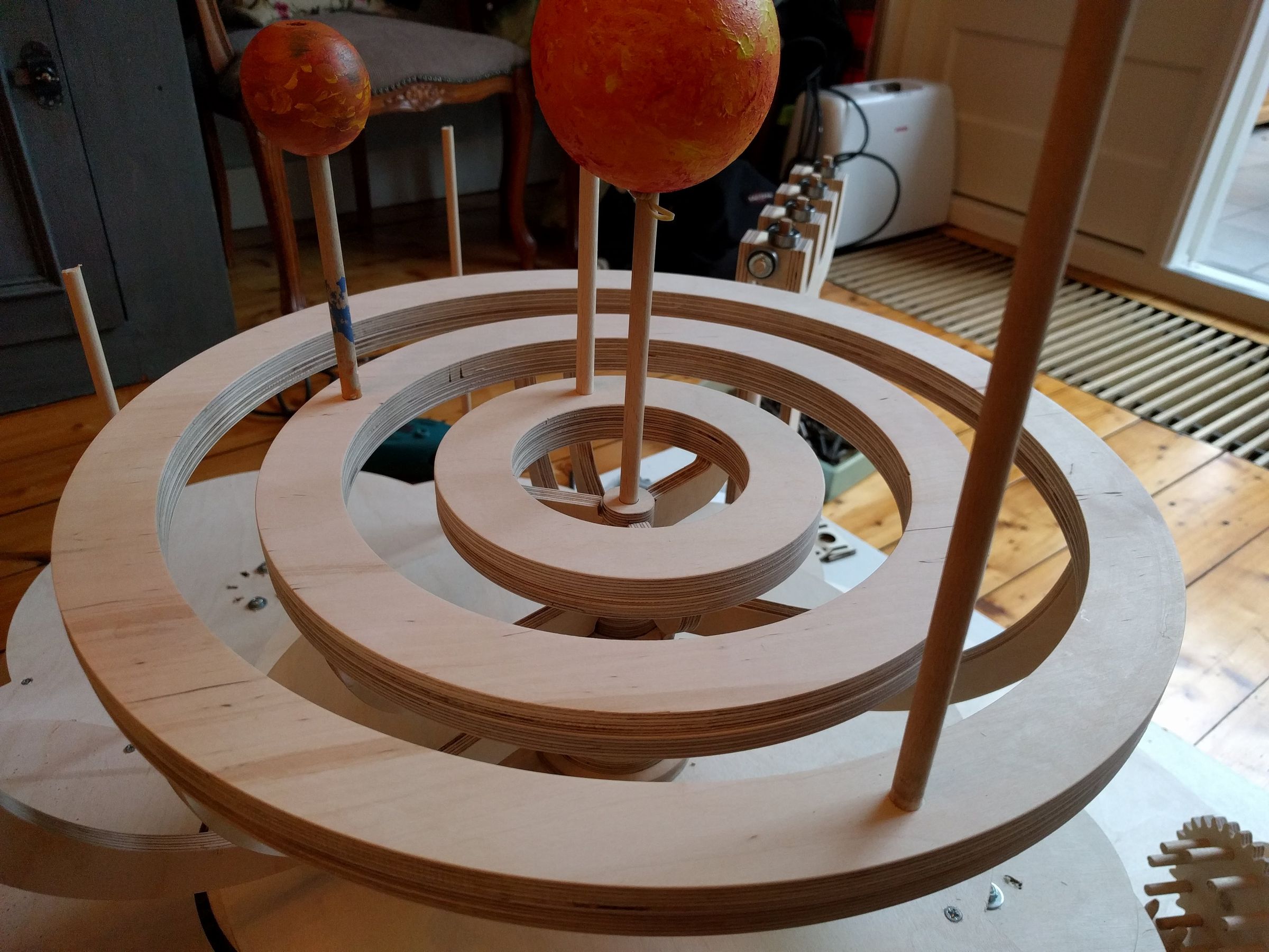 How to Build a Precise Mechanical Planetarium : 18 Steps (with Pictures ...