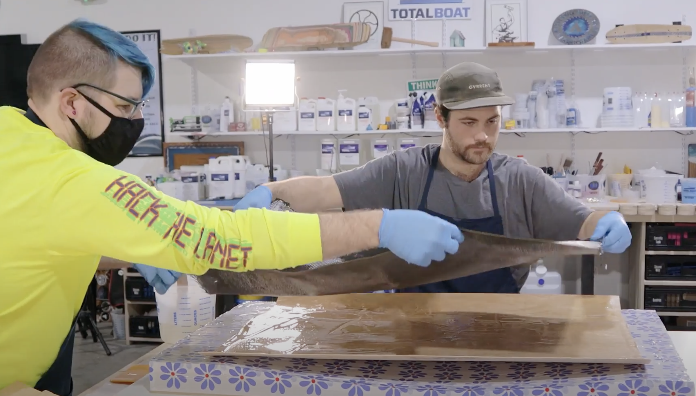 DIY Composite Layup and Vacuum Bagging - Making a Carbon Fiber RipSurf ...