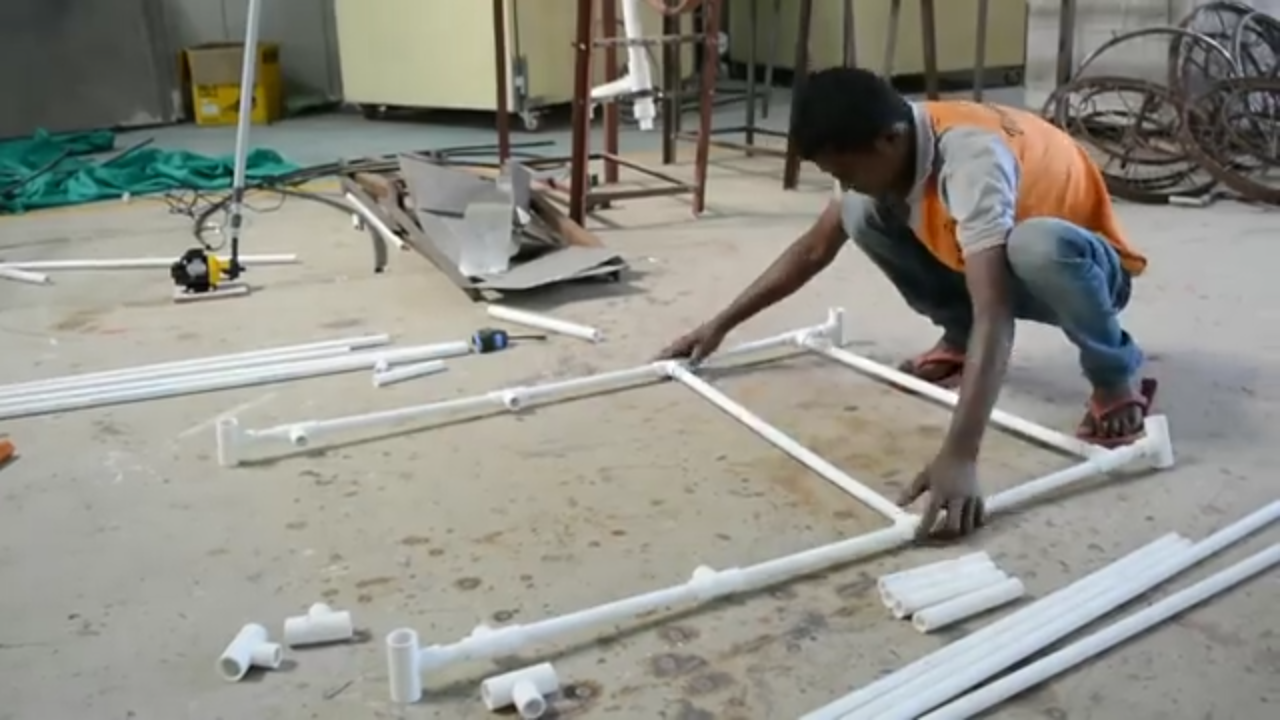 PVC Pipe Hydroponics Structure. : 5 Steps (with Pictures) - Instructables