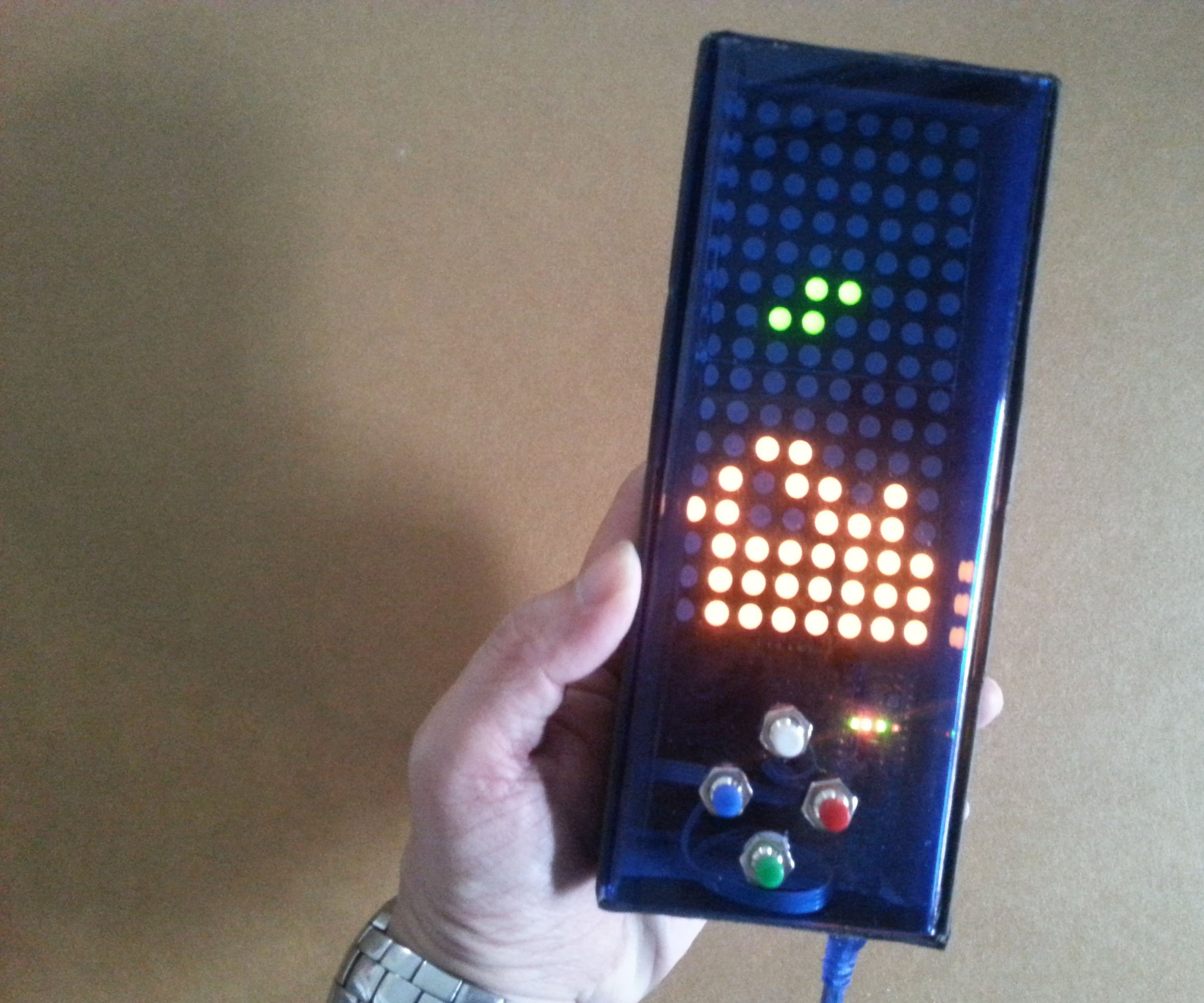 Arduino Based Bi Color Led Matrix Tetris Game 4 Steps With Pictures Instructables