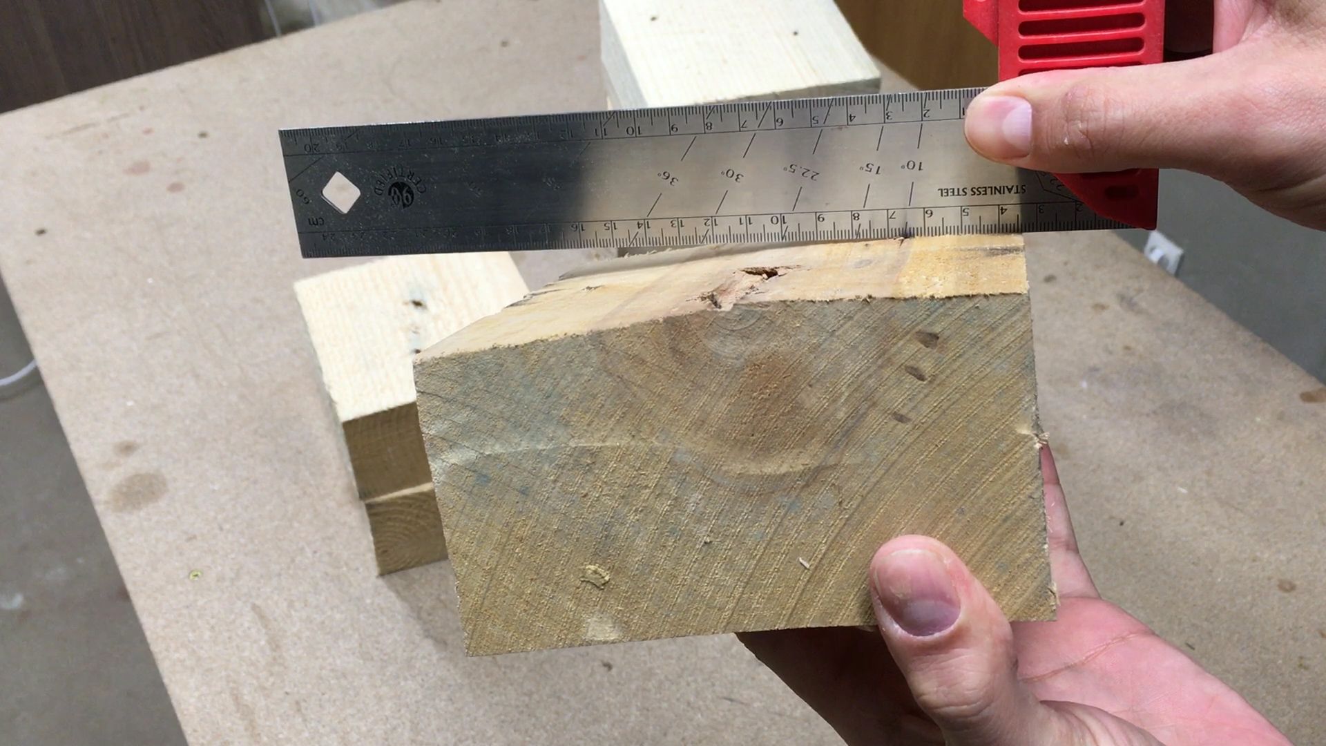 Colored LED Lamp From Pallet Wood Blocks : 10 Steps (with Pictures ...