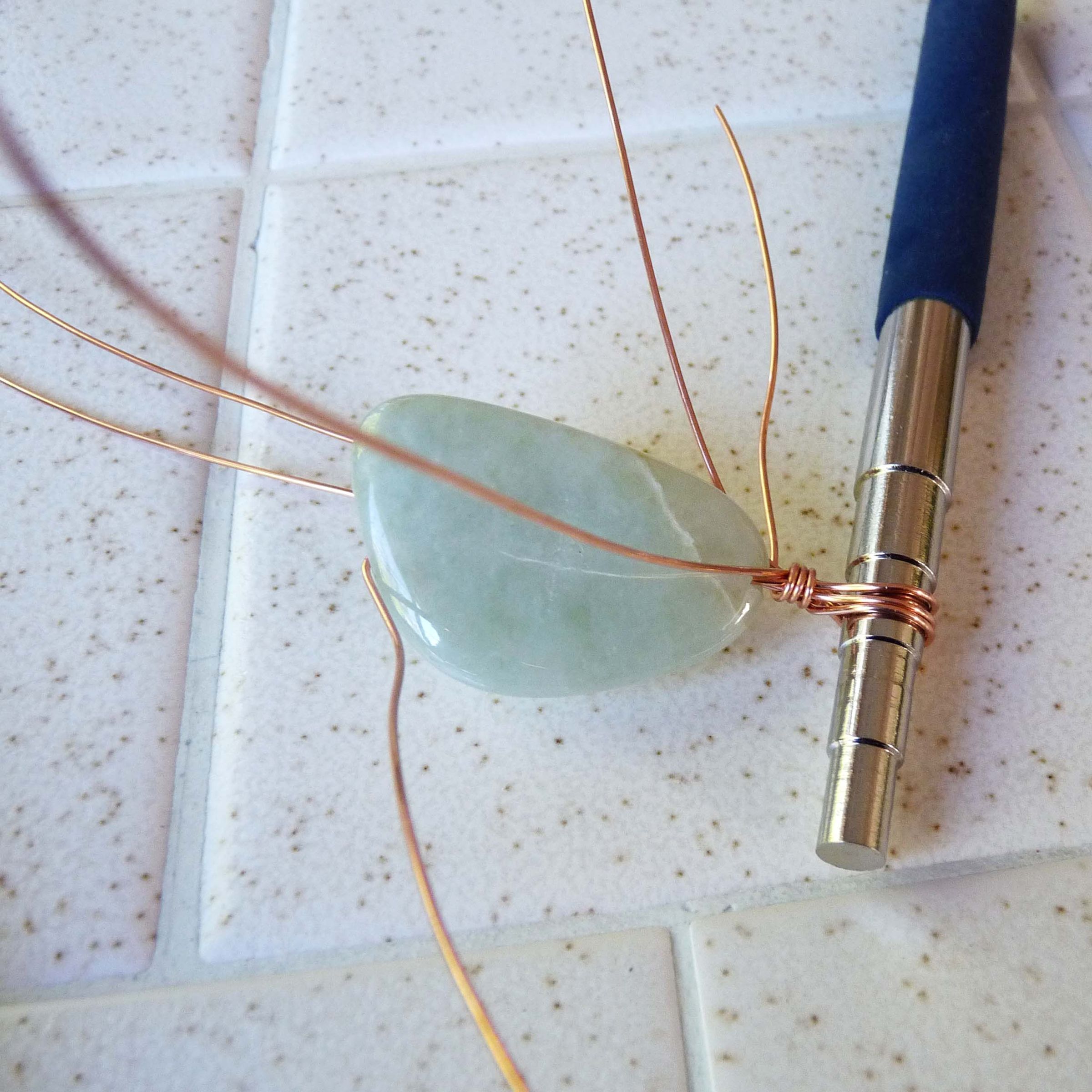 Wire Wrapped Bead Pendant : 14 Steps (with Pictures) - Instructables