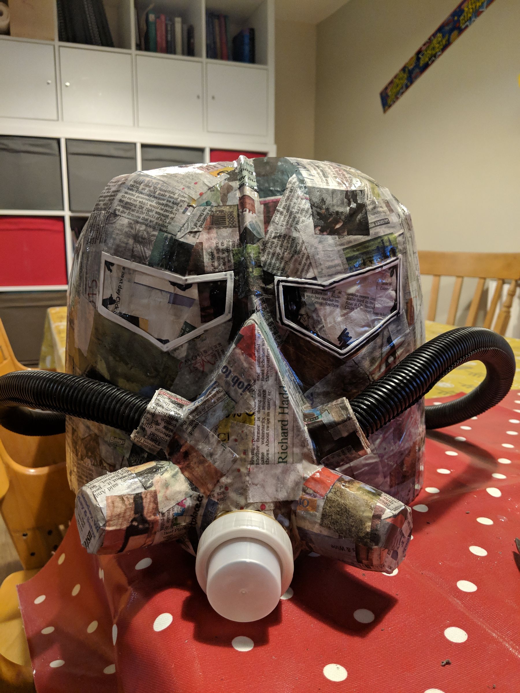 Recycled Power Armour Helmet : 19 Steps - Instructables