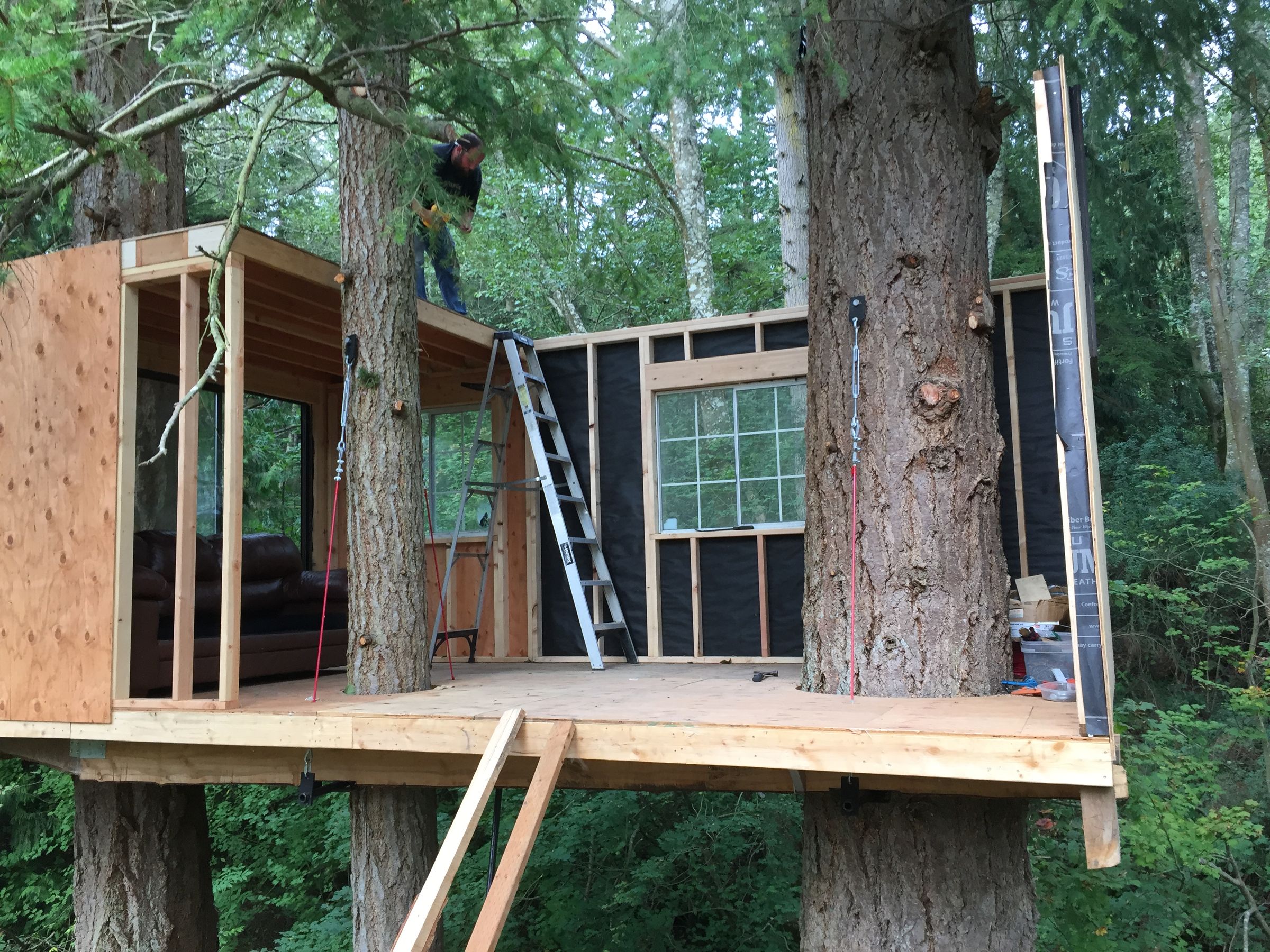 Treehouse Build : 10 Steps (with Pictures) - Instructables