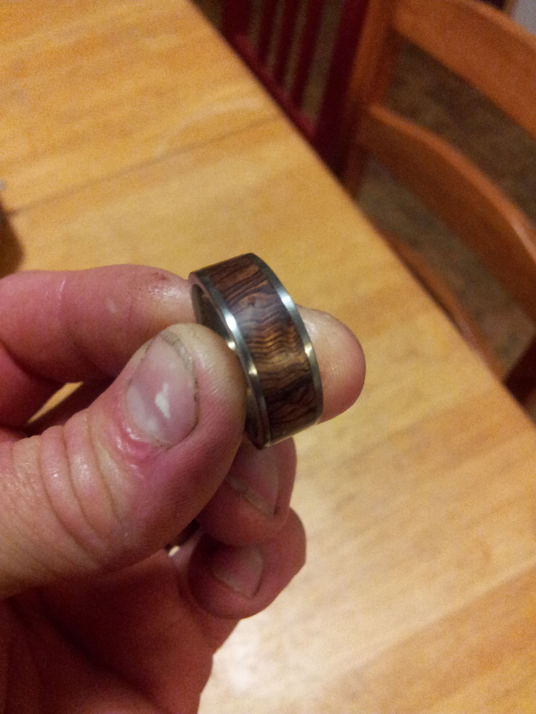 How to Make an Inlaid Wood Ring : 7 Steps - Instructables