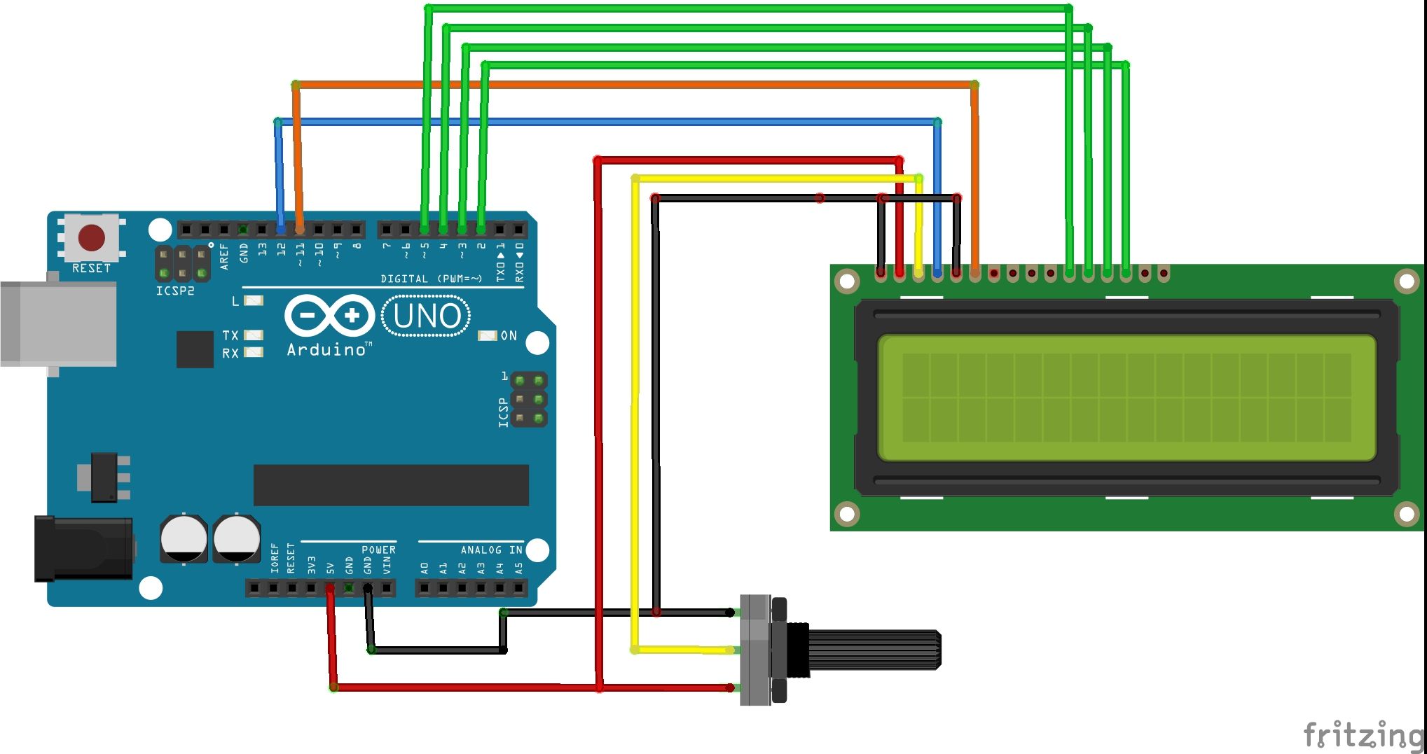 Arduino : How to Connect and Control an LCD Displays : 5 Steps (with ...