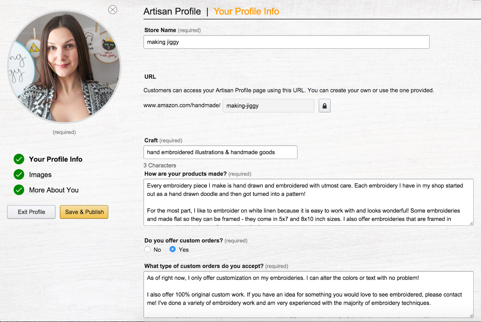 How to Apply and Sell With Handmade at Amazon : 10 Steps (with Pictures ...