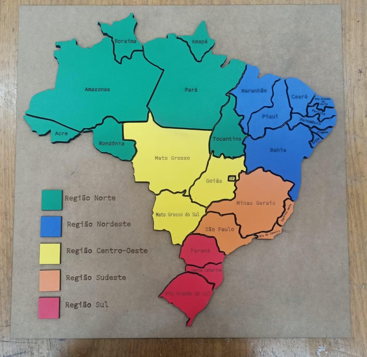 Mapa Do Brasil - Instructables