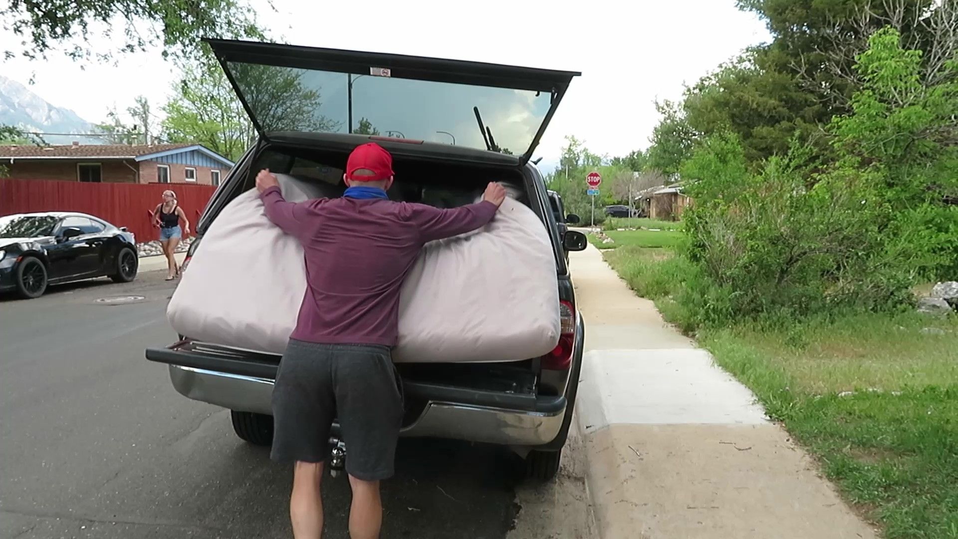 DIY Cheap Minimalist Truck Shell Camper Bed Platform : 5 Steps (with ...