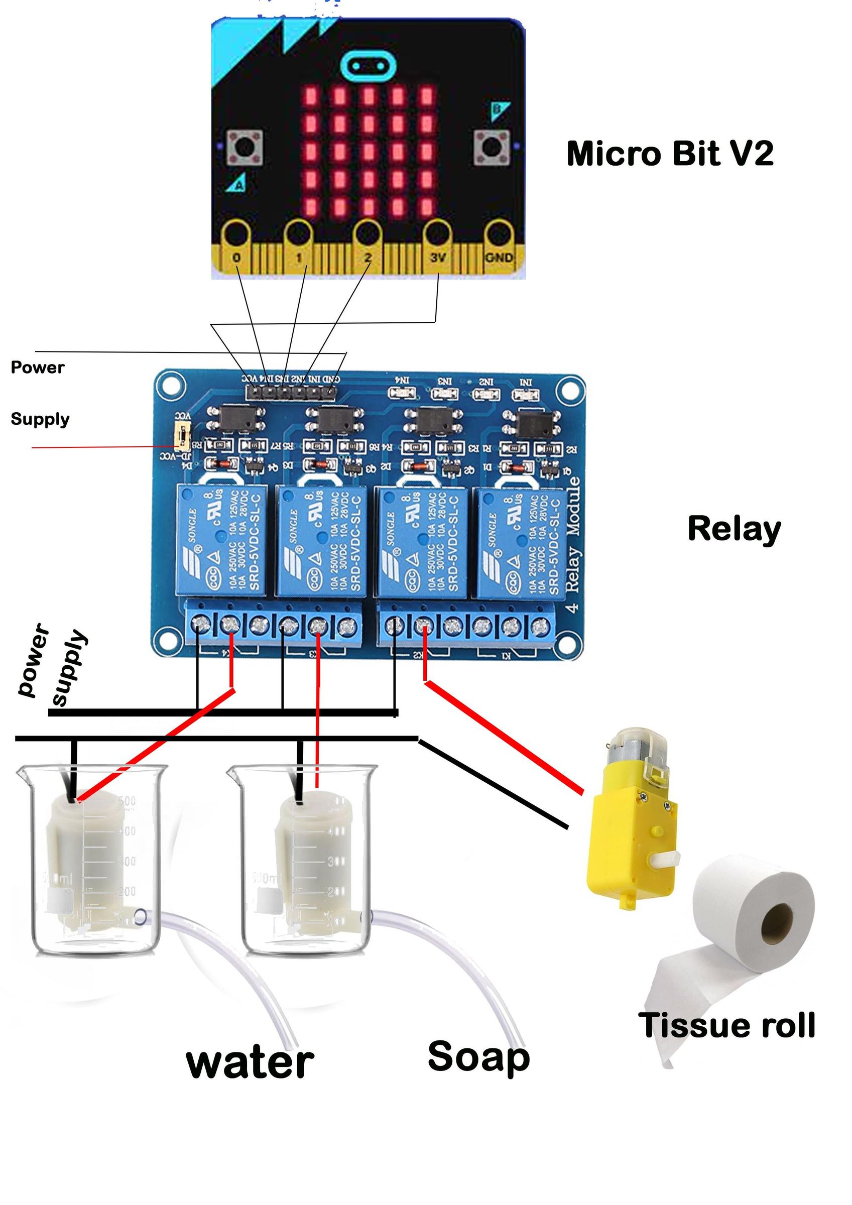 Clap and Wash Project With #microbit ! : 3 Steps - Instructables