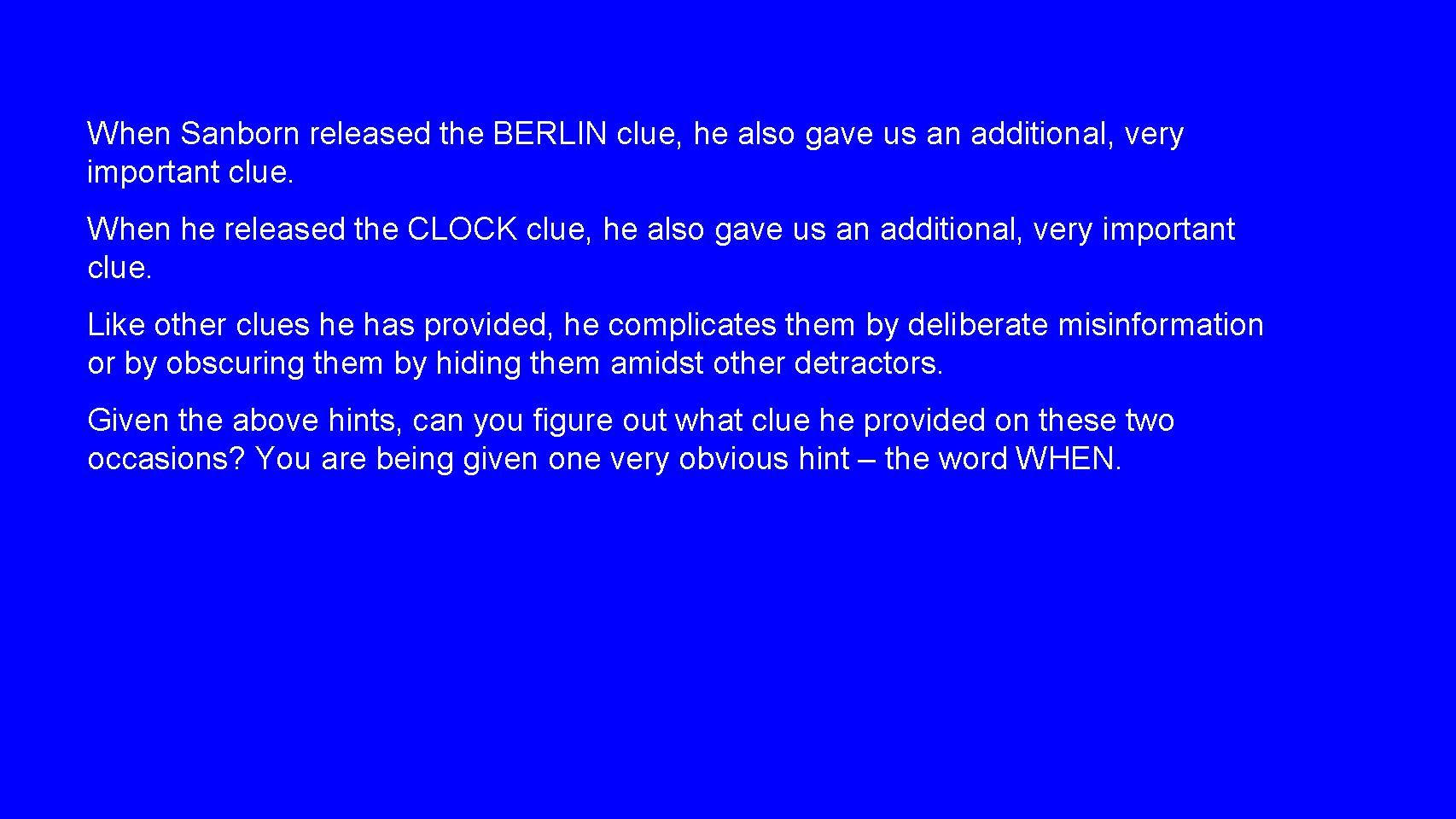 How to Solve Sanborn's Kryptos: the Final Piece of the Puzzle - Part 1 ...