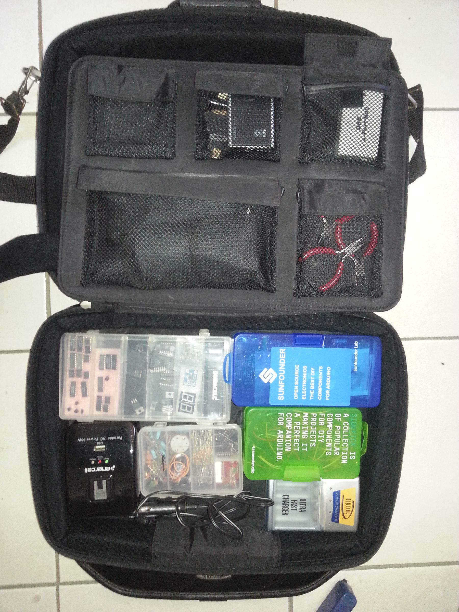Portable, Modular Electronics /Arduino Experimenters and Repair Lab Set ...