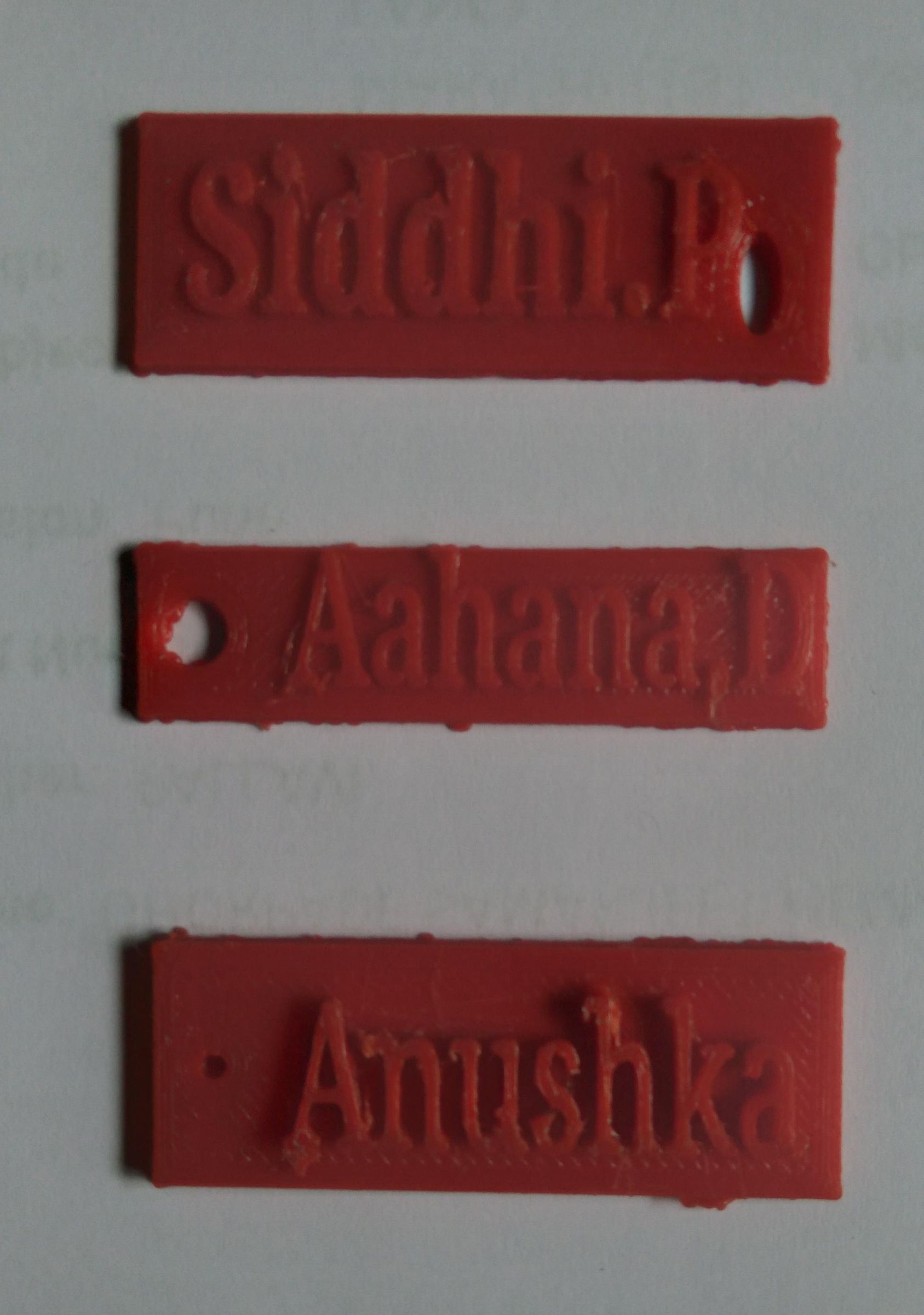 The Project Is Making Key Chain of the Students Name Using Tinkercad. : 16 Steps - Instructables