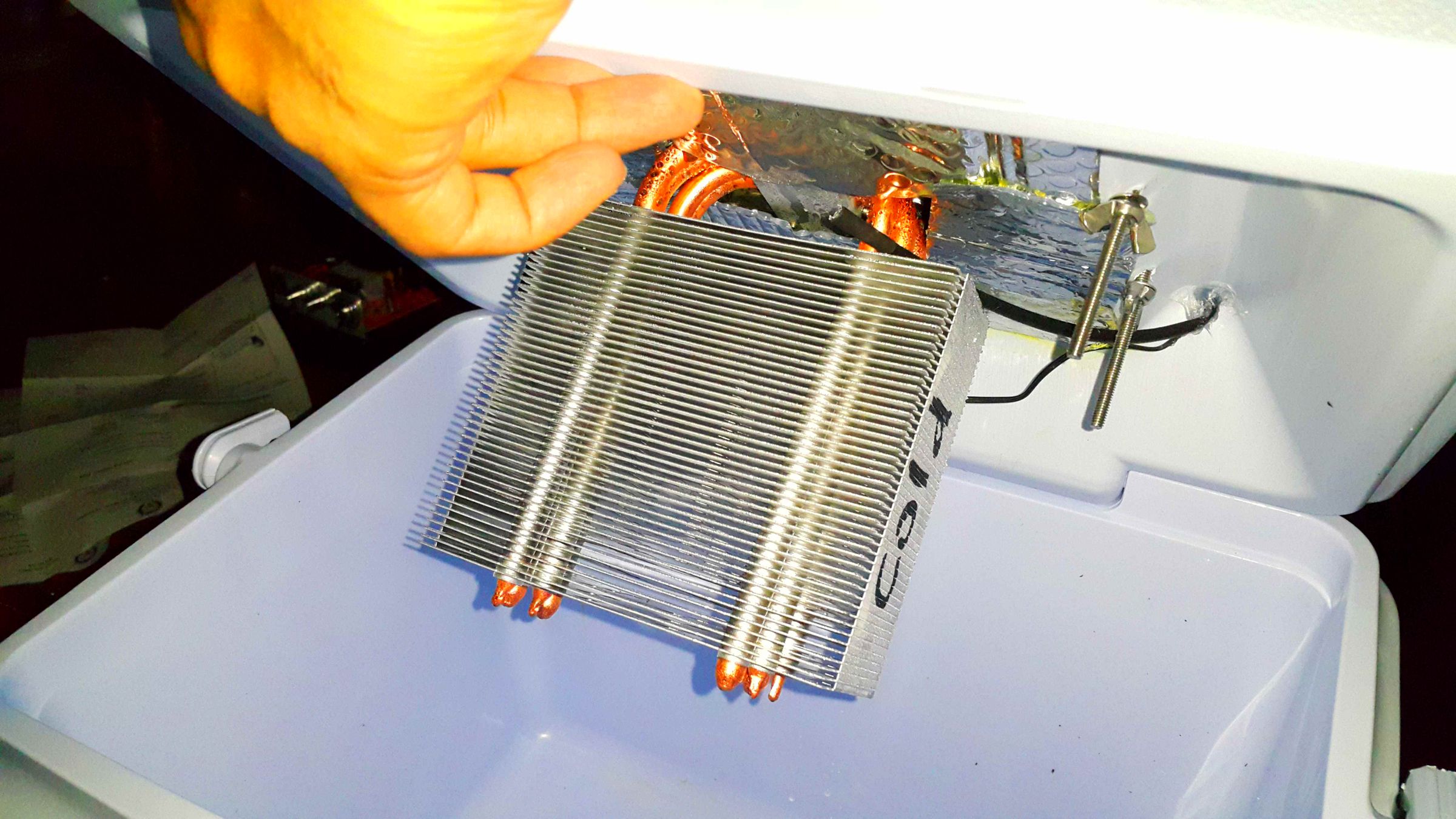 Making a Beefy Peltier Cooler! : 8 Steps (with Pictures) - Instructables