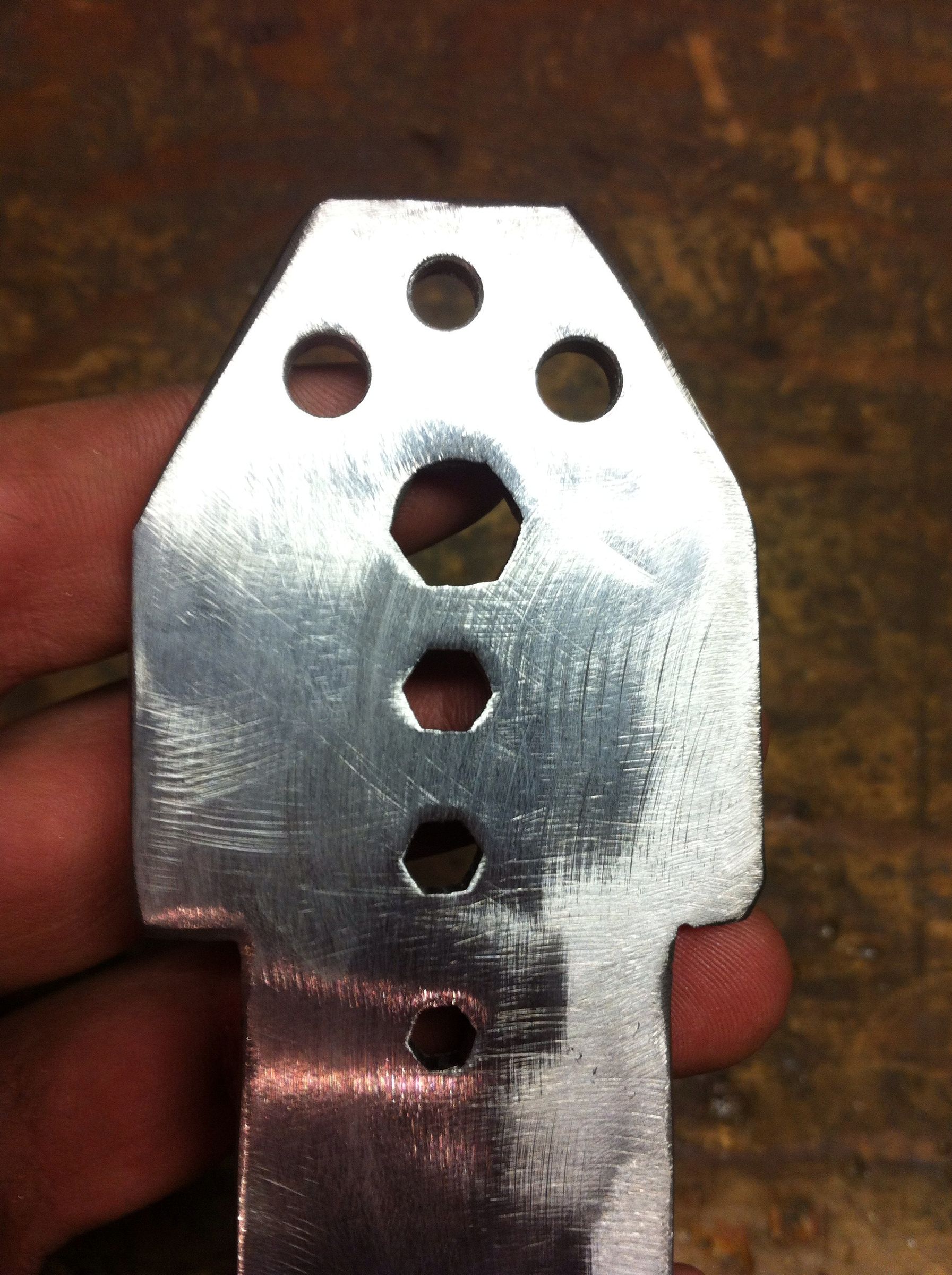 How to Make a Hexagonal Hole in Metal : 7 Steps (with Pictures ...