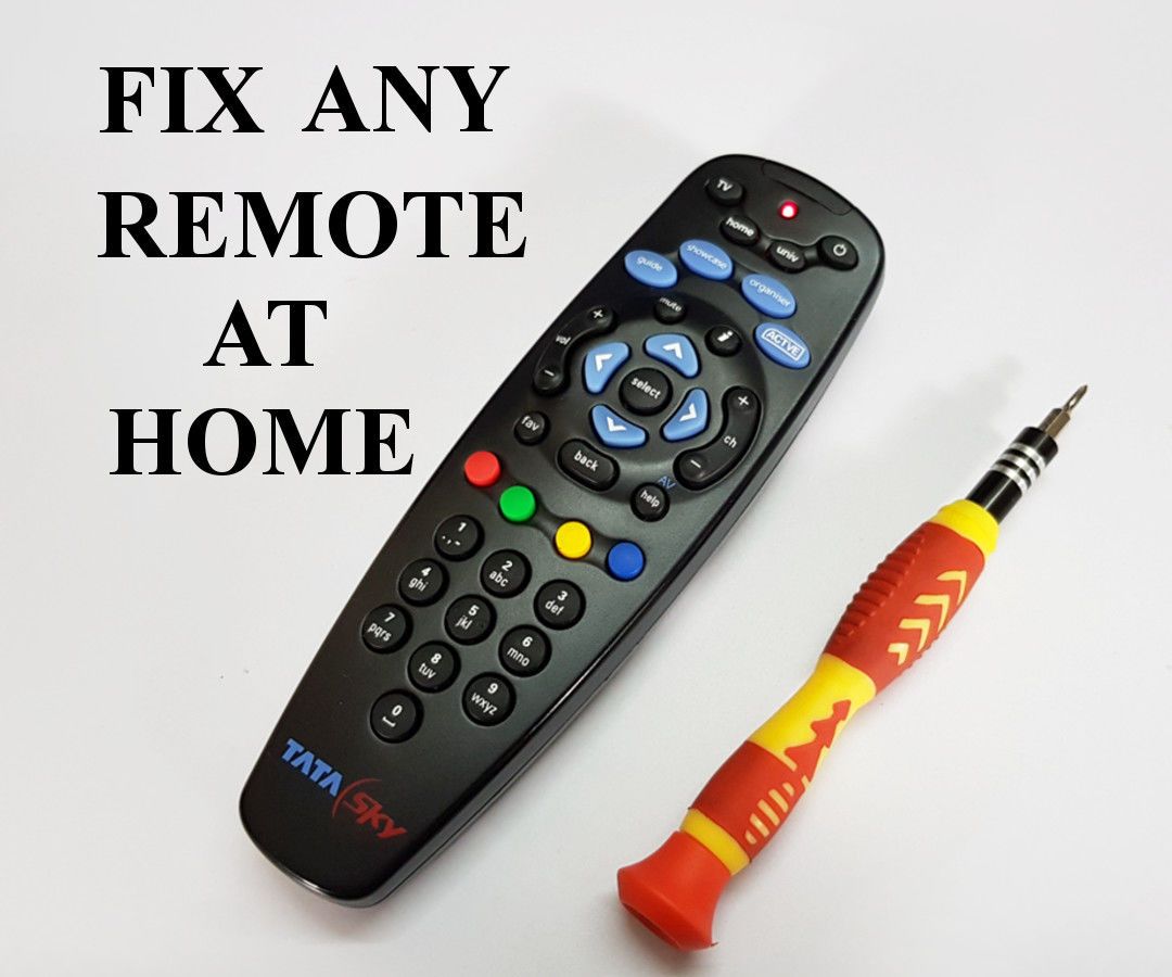 How to Fix Any Remote at Home : 7 Steps (with Pictures) - Instructables