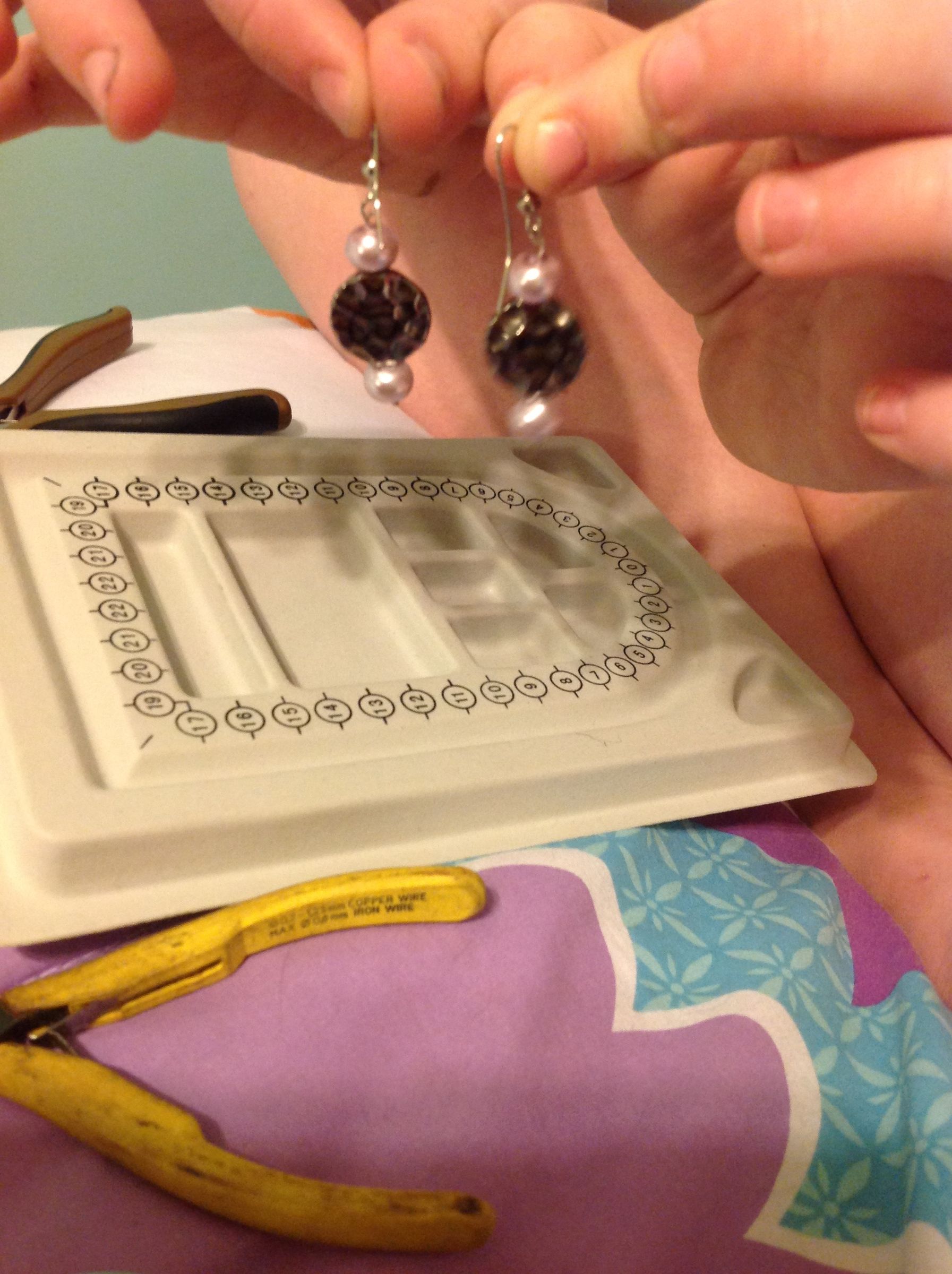 Homemade Earrings : 3 Steps - Instructables
