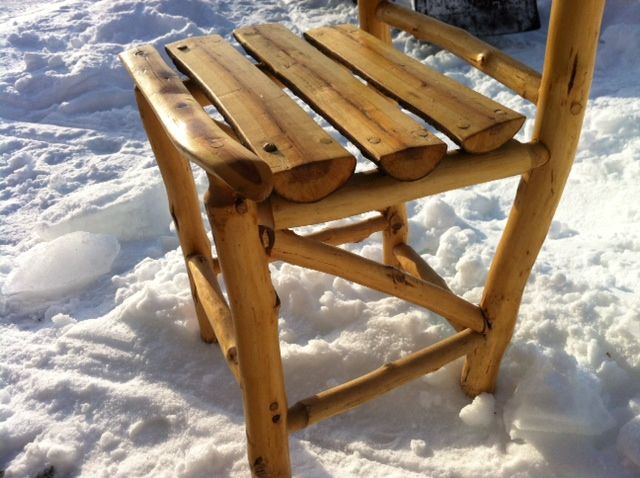 Build Yourself a Rustic Wood Chair : 7 Steps - Instructables