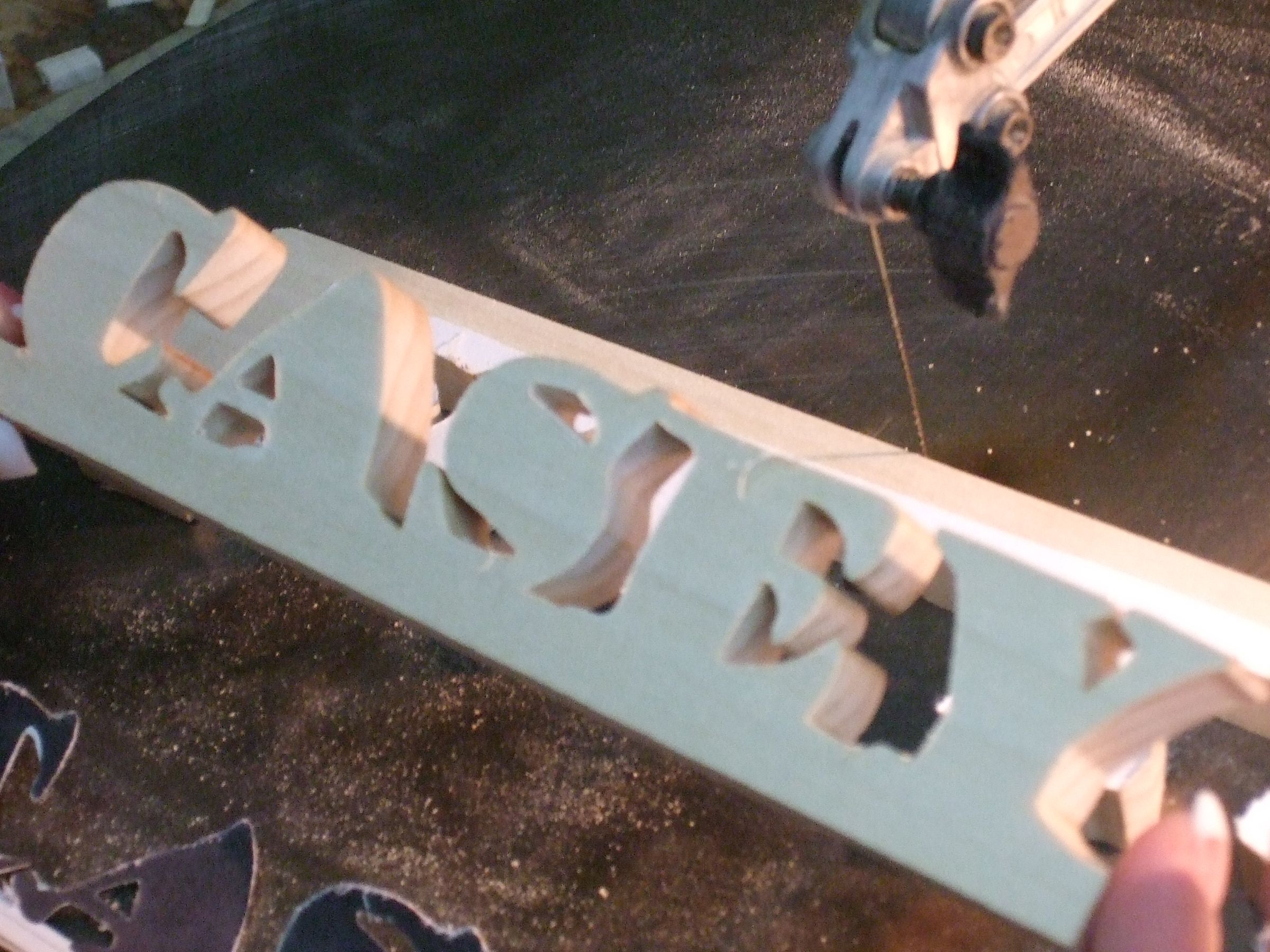 Creating Wooden Name Signs : 8 Steps (with Pictures) - Instructables