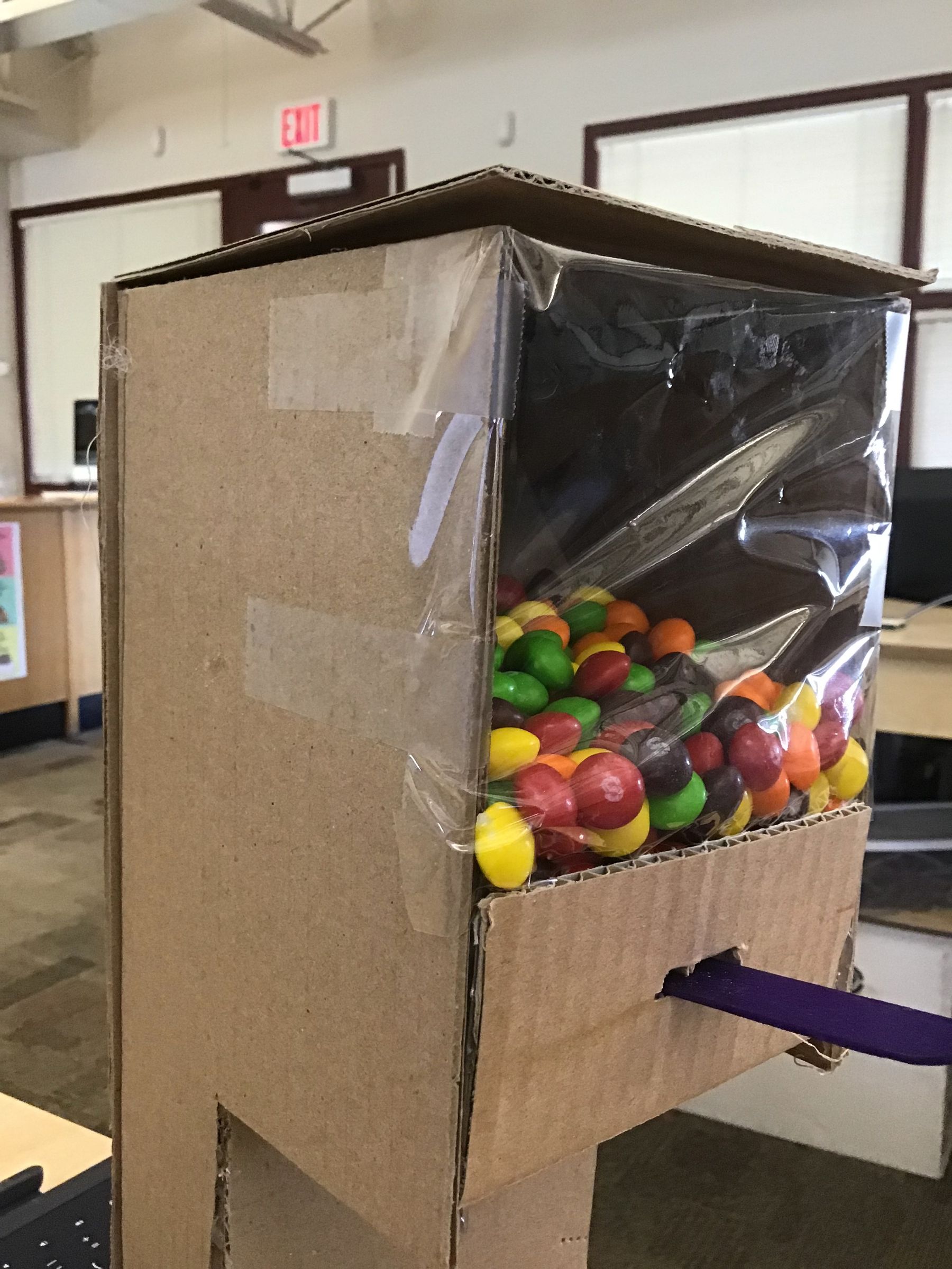 A Cardboard Candy Dispenser : 4 Steps - Instructables