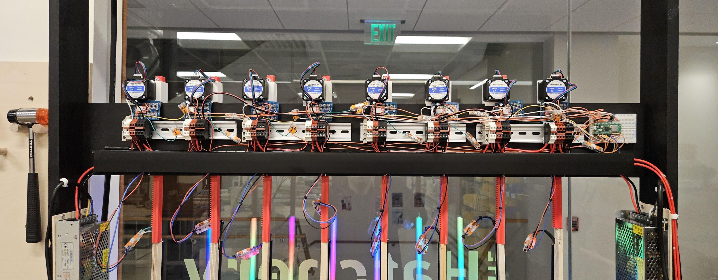Persistence-of-Vision Neopixel Display : 10 Steps - Instructables