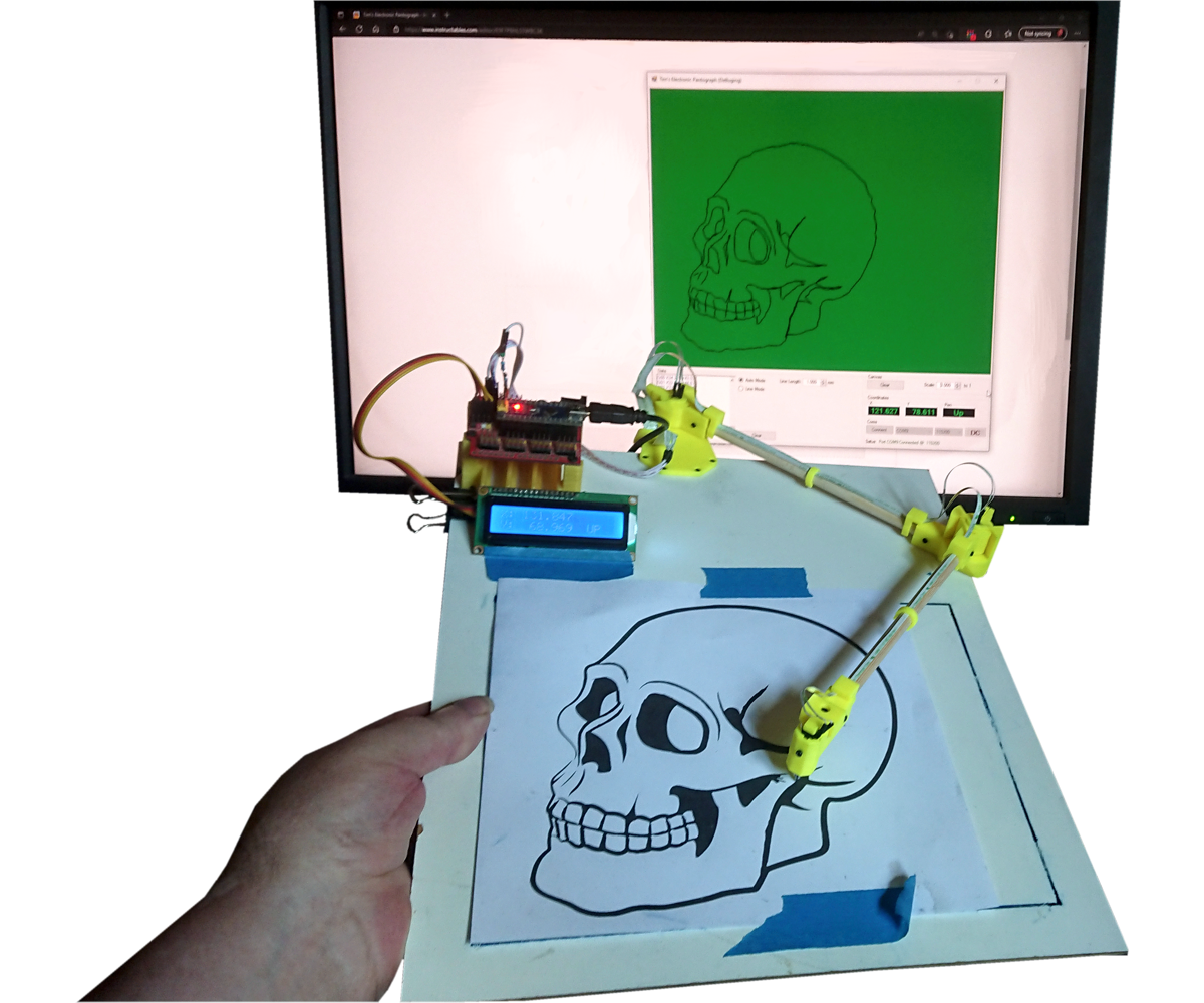 Tim's Electronic Pantograph [2D] : 26 Steps (with Pictures) - Instructables