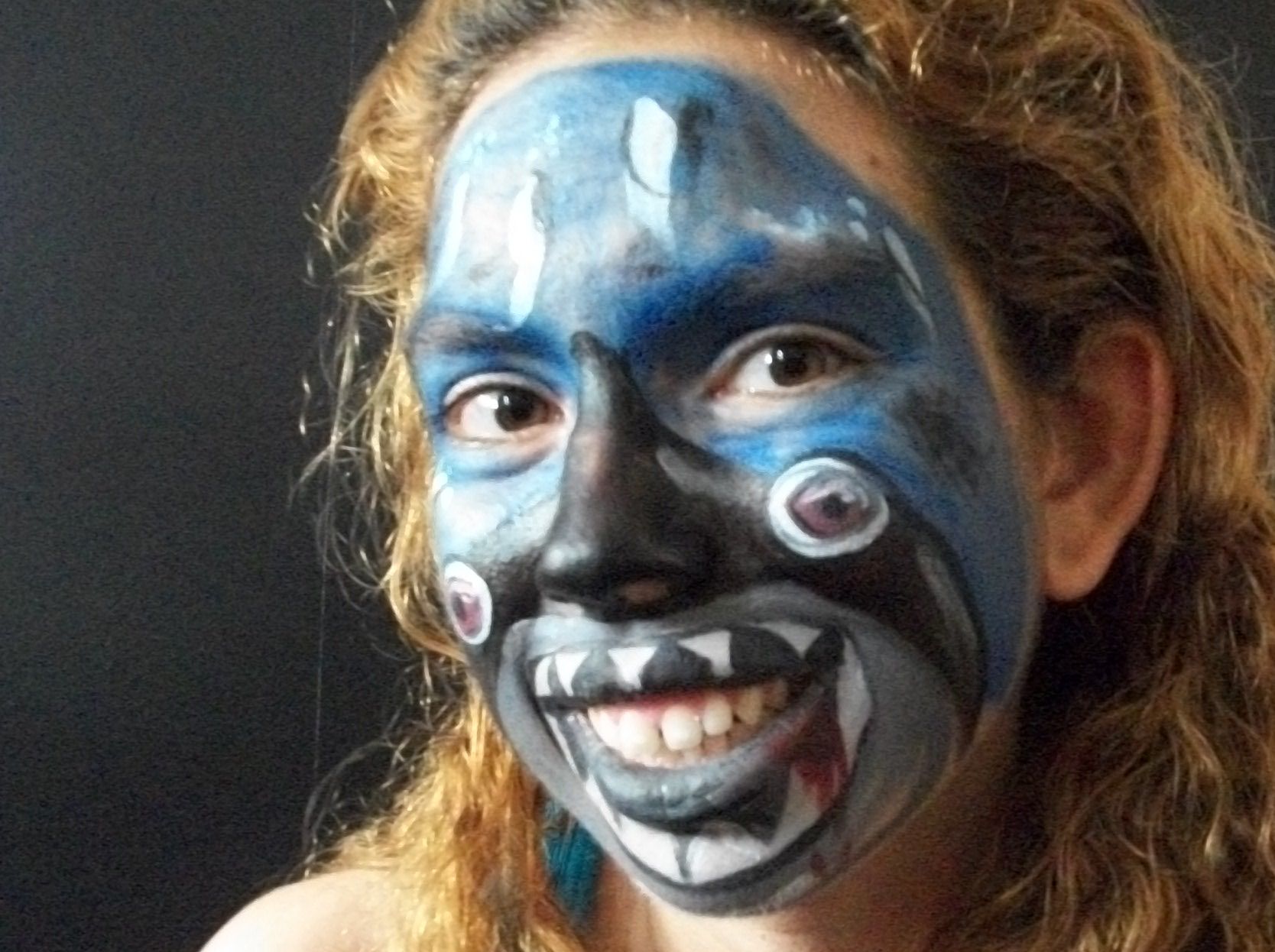 Scary Shark Face Paint : 7 Steps - Instructables