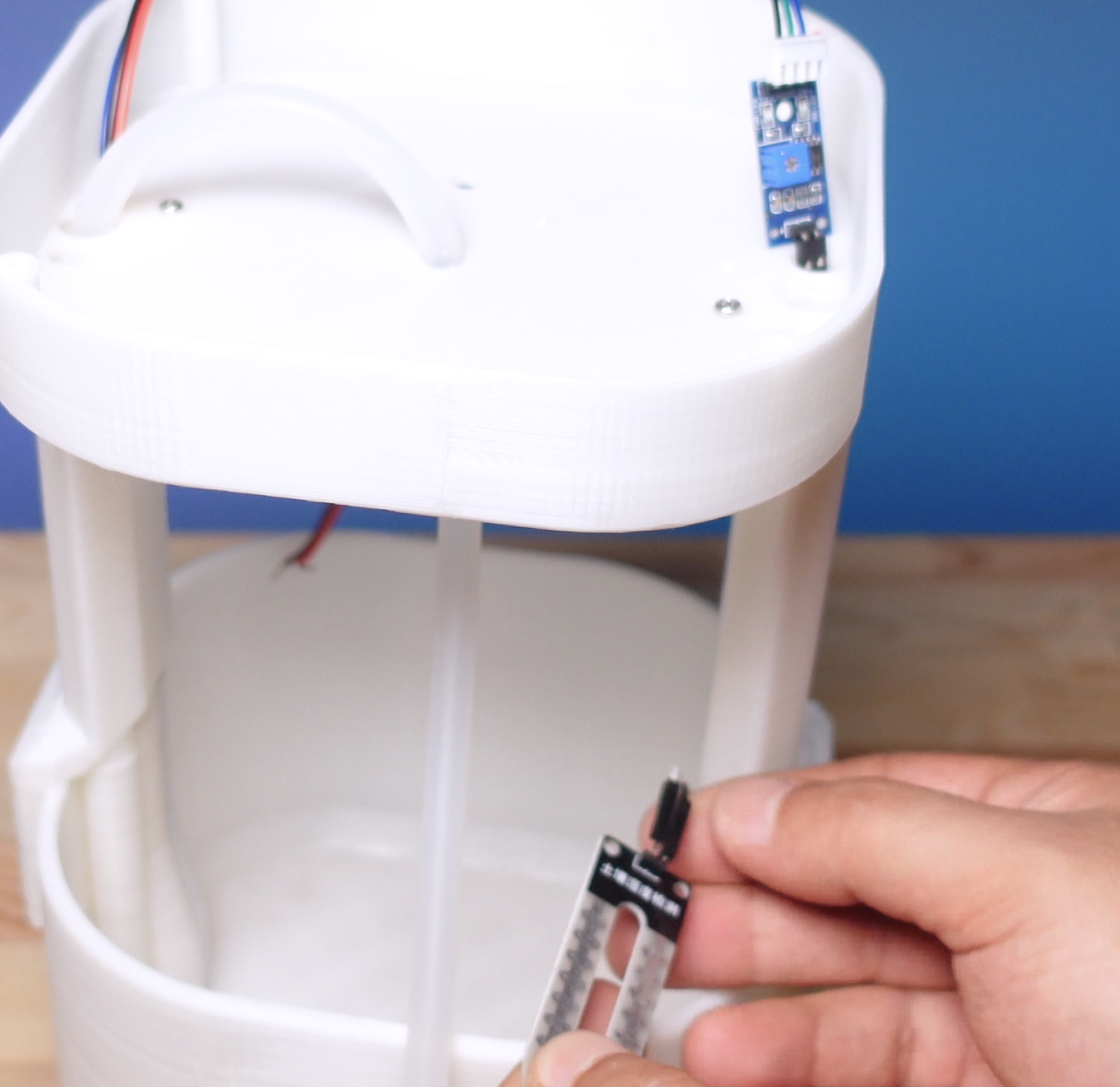 Build a Self Watering System (Soil Moisture Sensor - Water Pump - Water ...