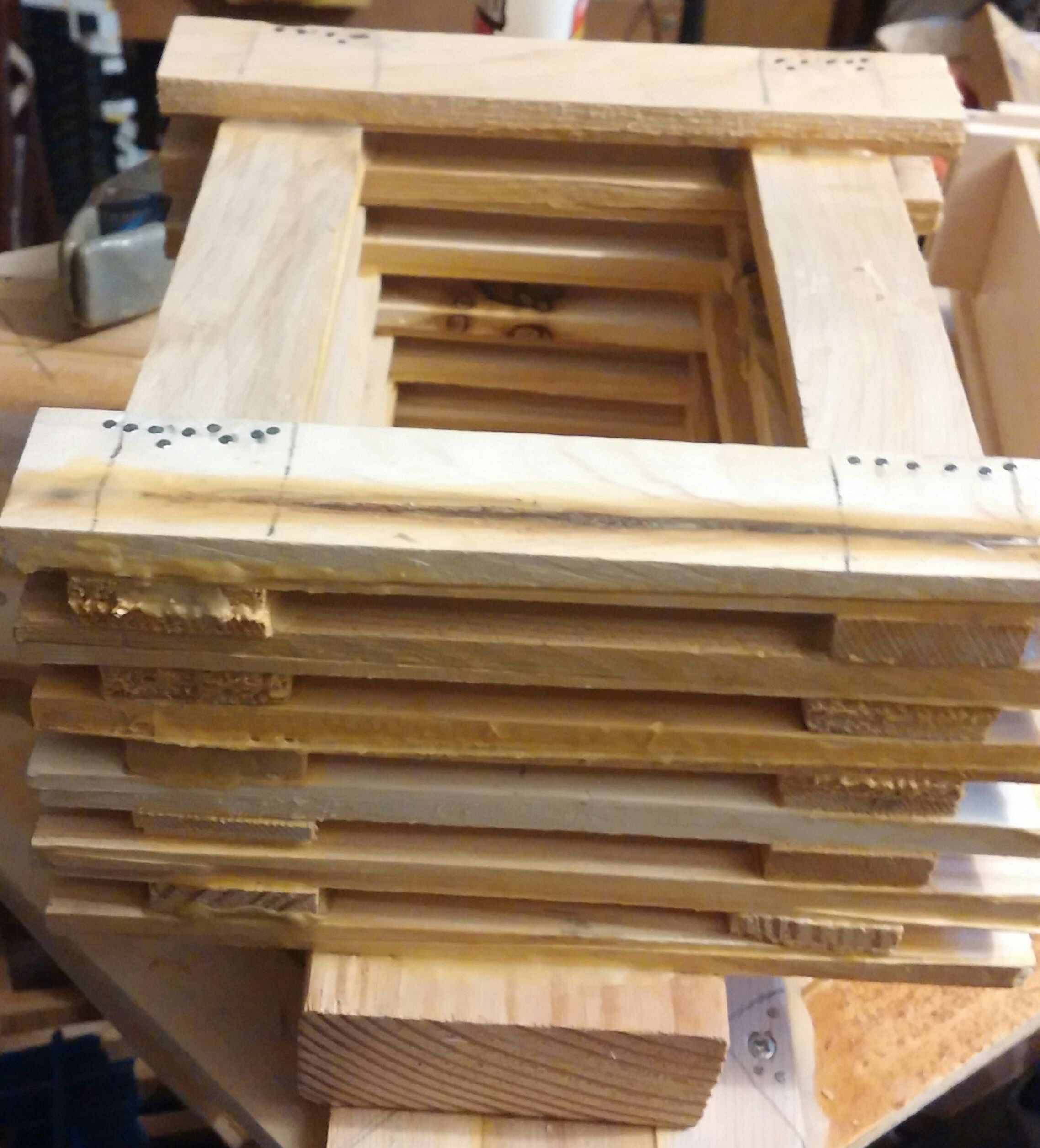 Wood Box Made of 2x4 (or 2x3) & Shims : 3 Steps - Instructables