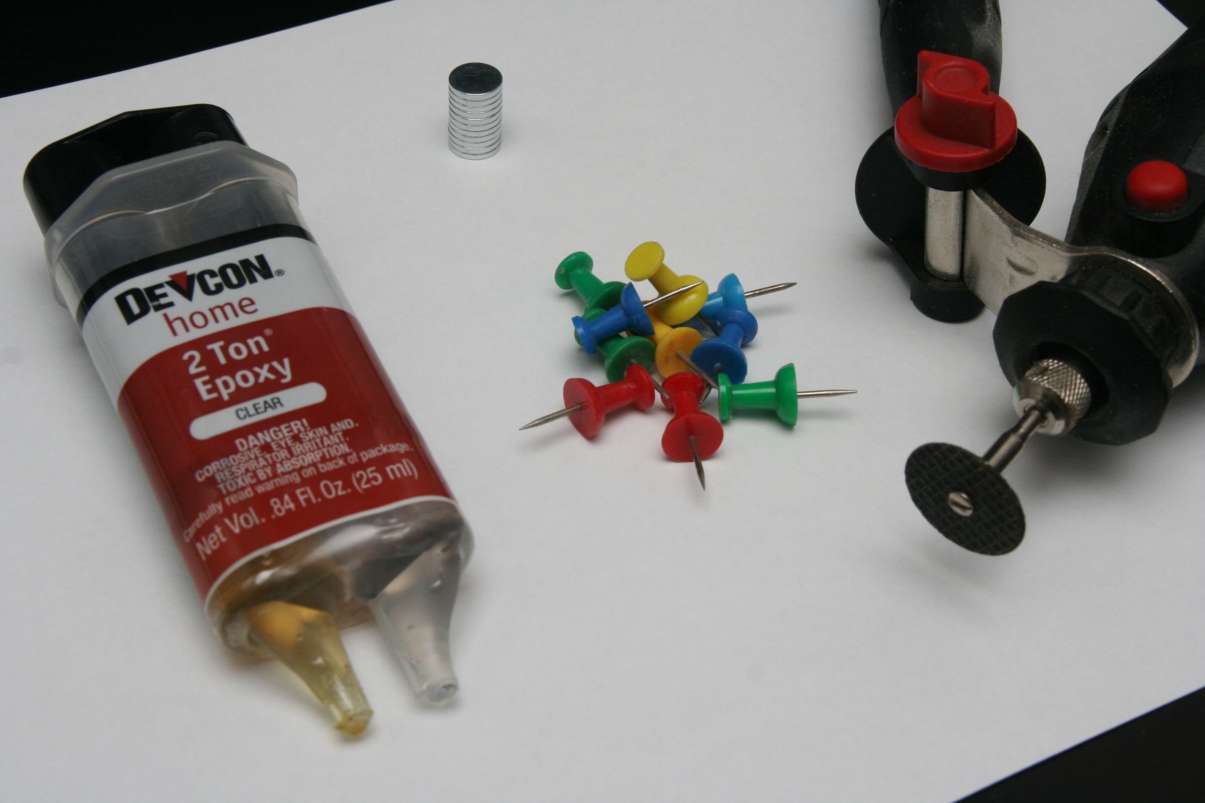 Magnetic Push Pins : 3 Steps (with Pictures) - Instructables