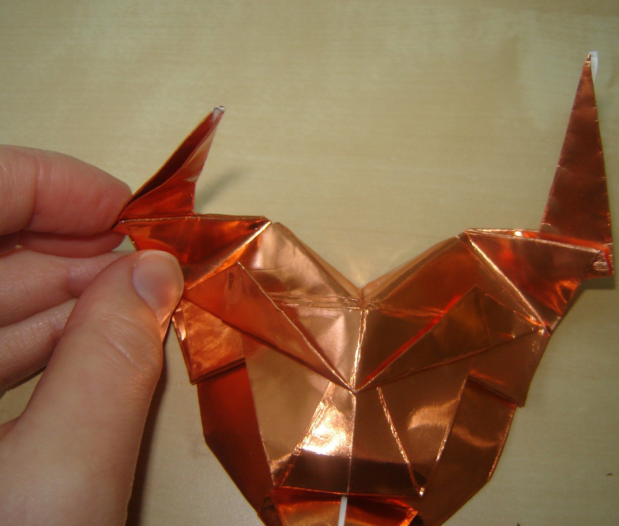 Origami Devil Mask : 8 Steps - Instructables