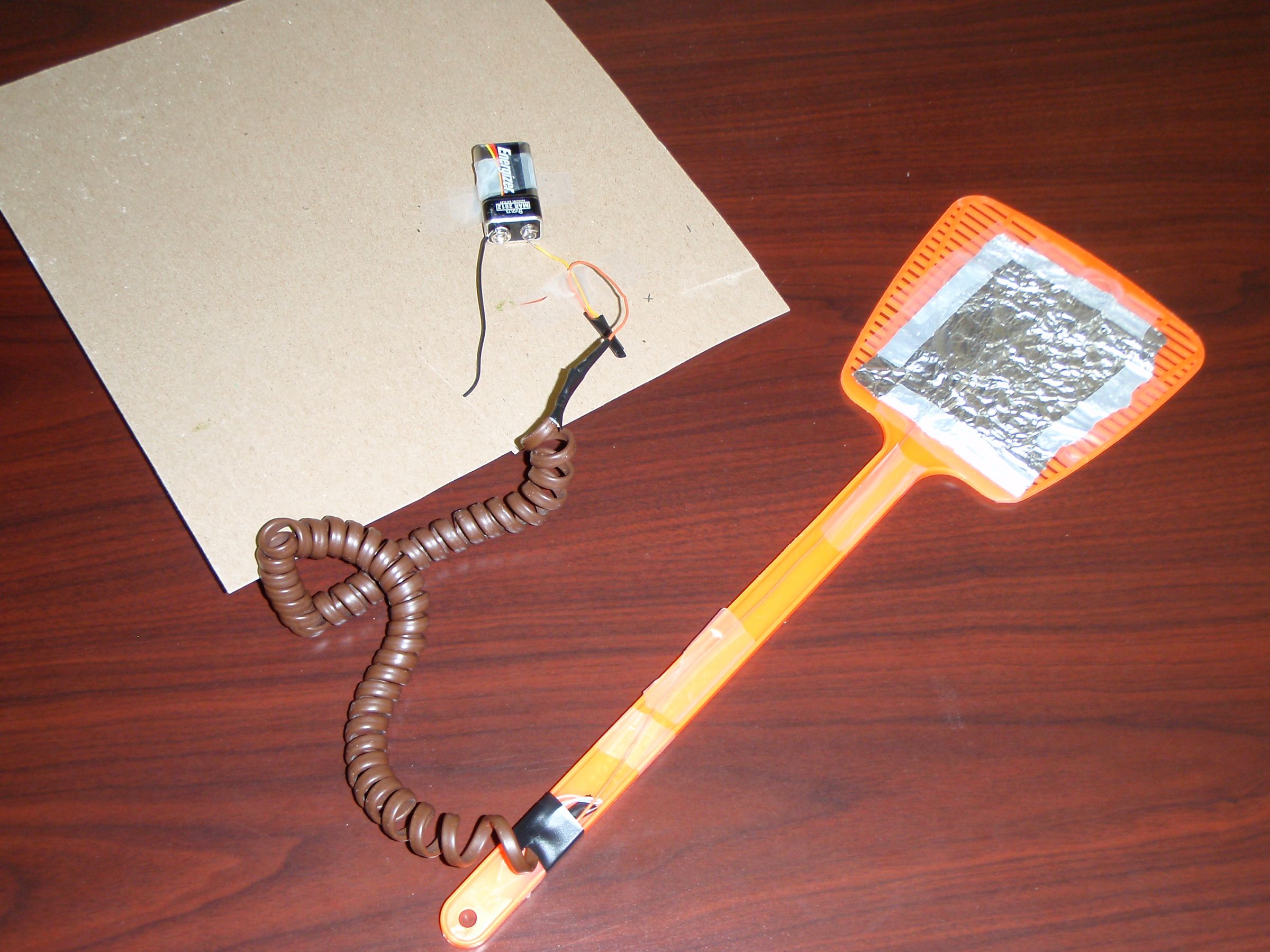 How to Make an LED Fly Swatter Switch : 8 Steps - Instructables