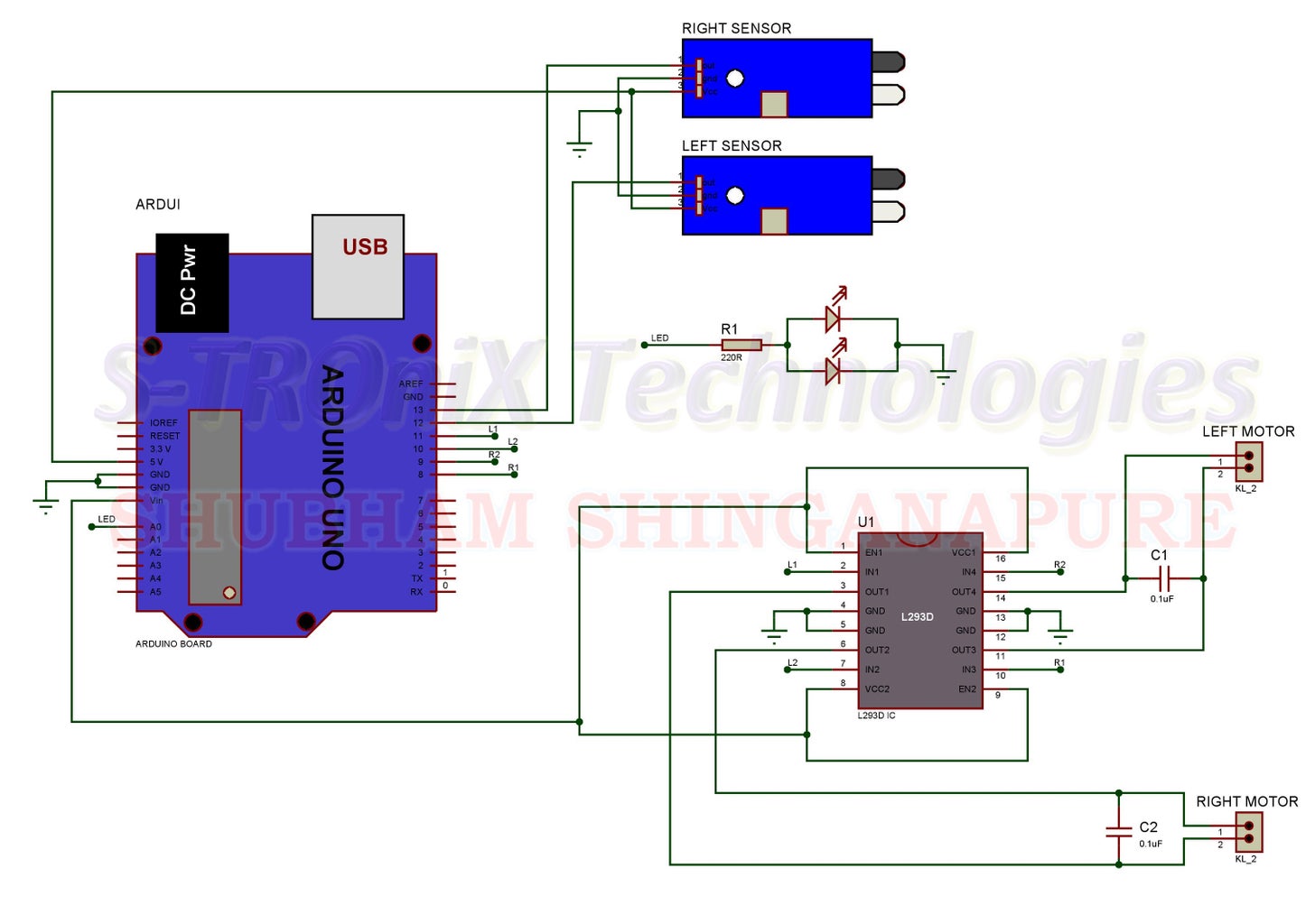 How to Make Arduino Based Edge Avoiding Robot : 4 Steps - Instructables How to Make Arduino Based Edge Avoiding Robot : 4 Steps - Instructables