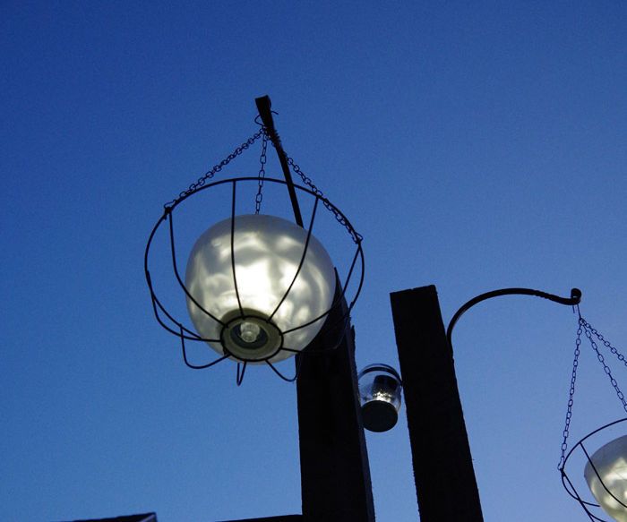 Hanging Solar Light Using Glass Chandelier Bowls and Dollar Store Items ...