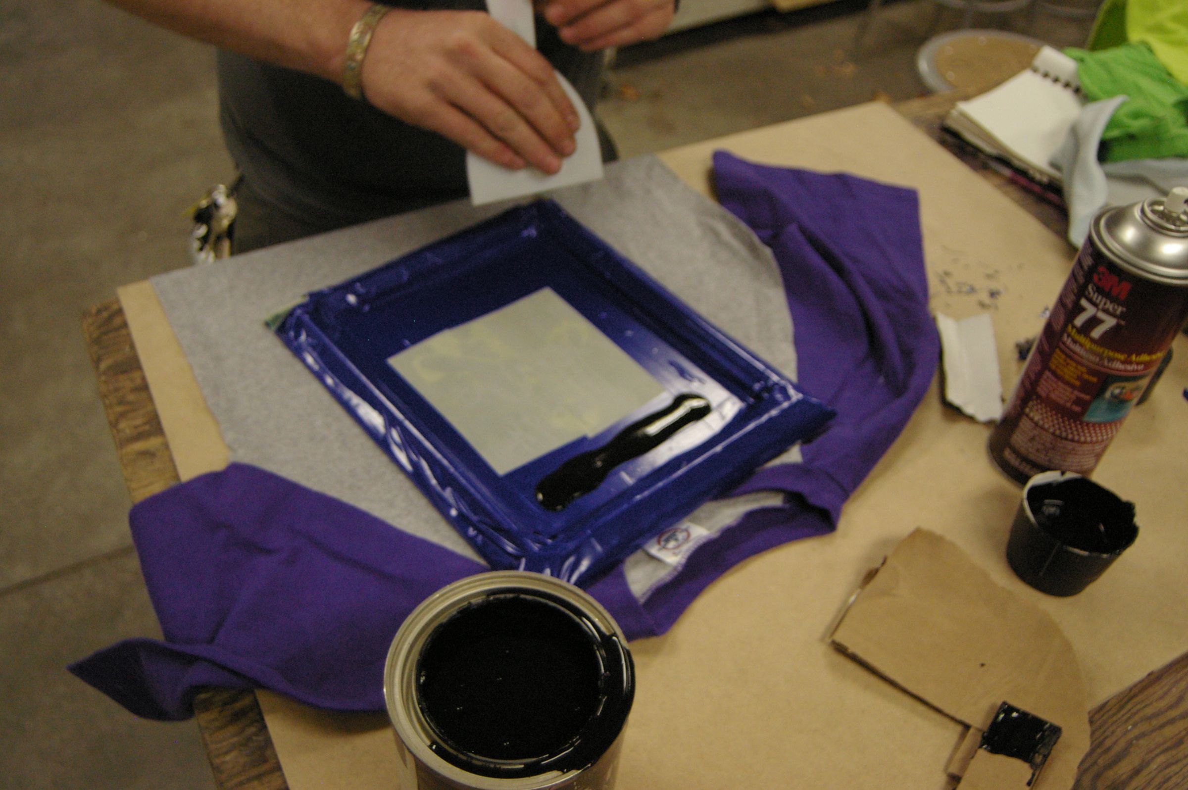Down and Dirty Screenprinting for Under 10$ : 9 Steps (with Pictures ...